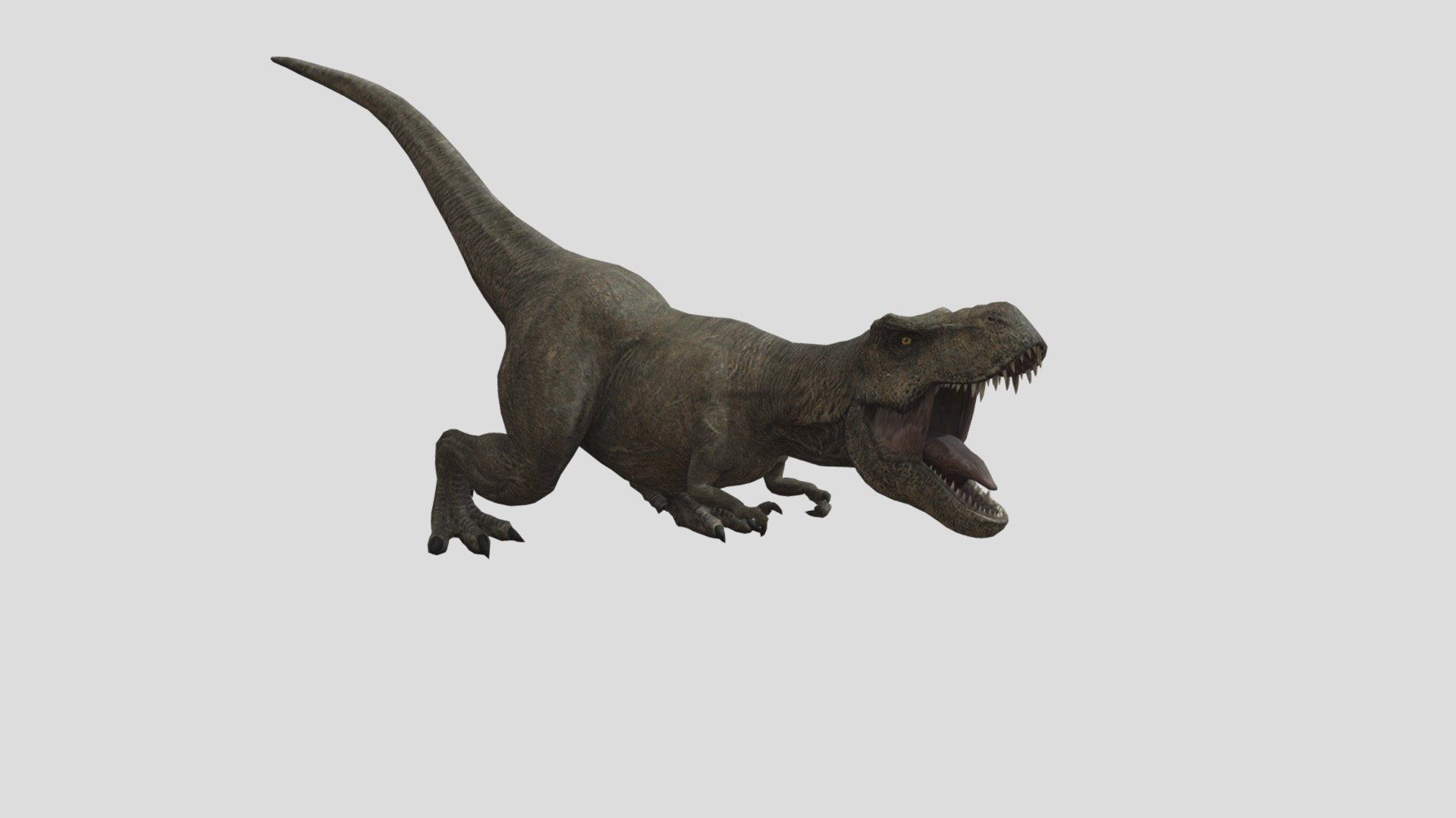 Rexy {Jurassic World Alive} - Download Free 3D model by GamerBotJJ [5e50bbb] - Sketchfab