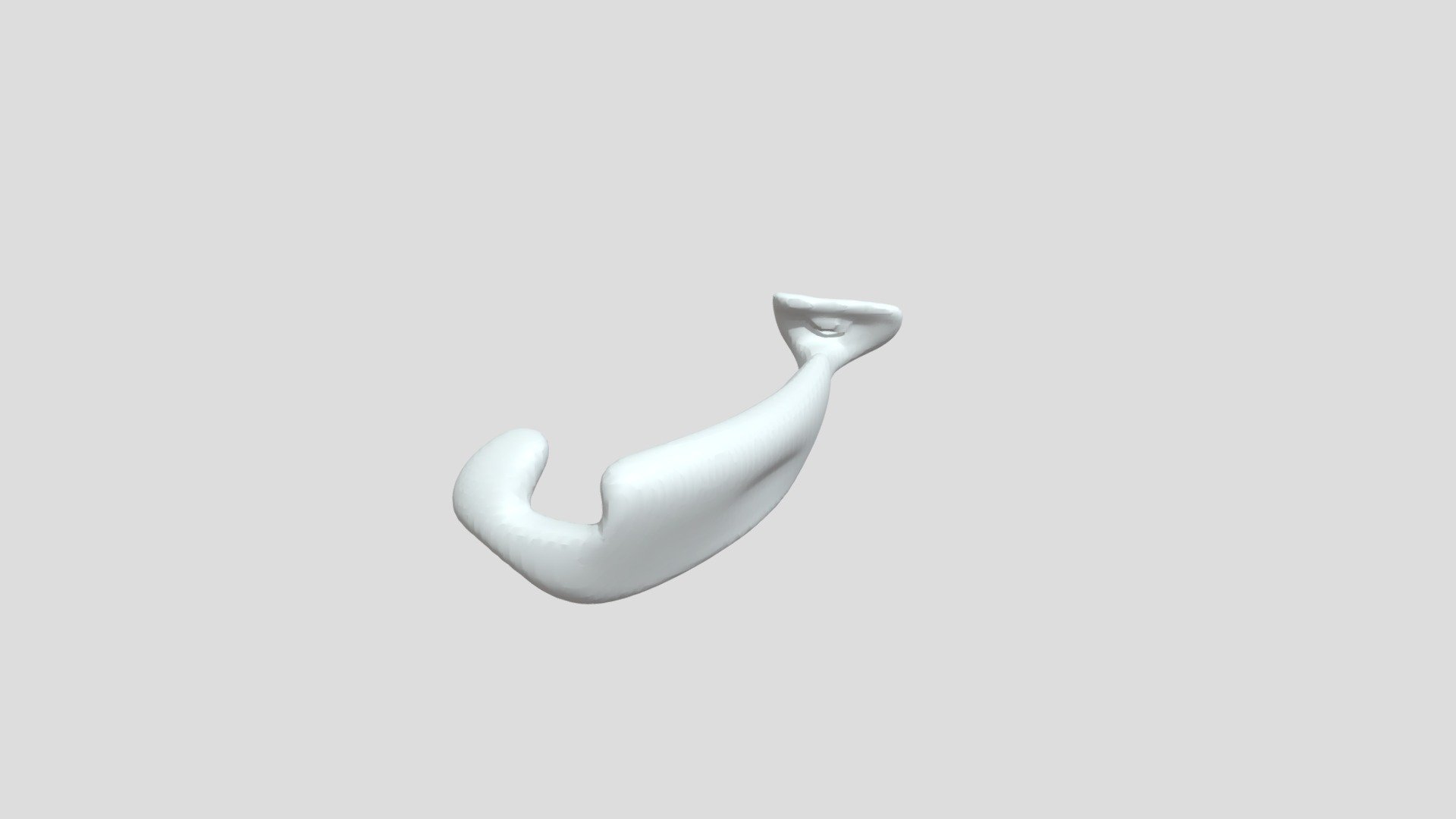 a white 3d printed cast of the forearm - Download Free 3D model by ...