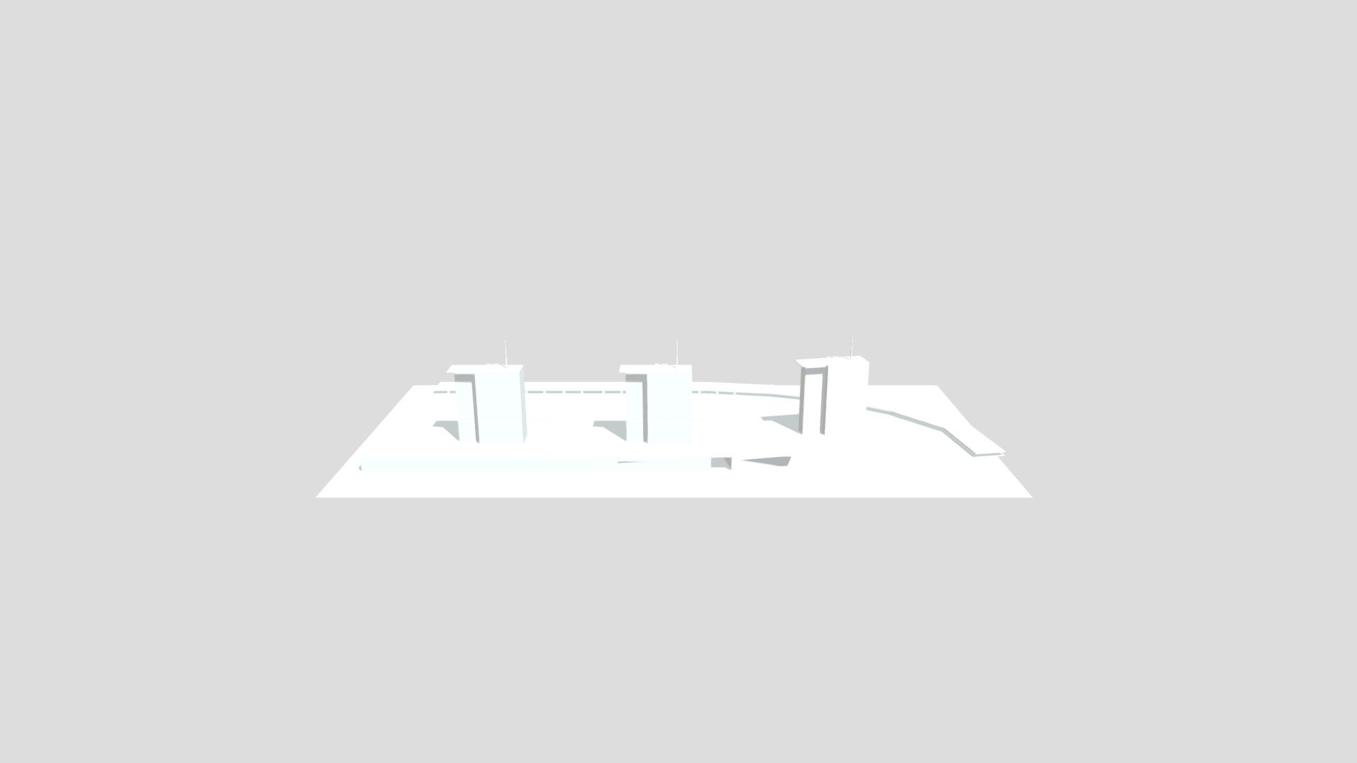 Trio buildings (new pan am headquarters) - 3D model by jacobborrez21 ...