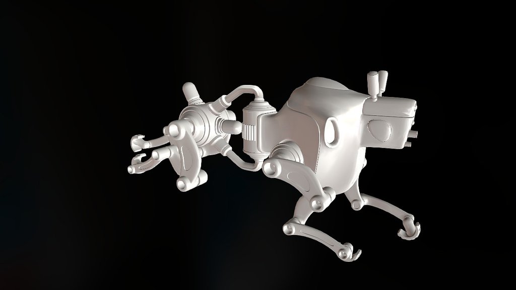 RACEBOT - 3D model by octaviosaura [5e524a1] - Sketchfab