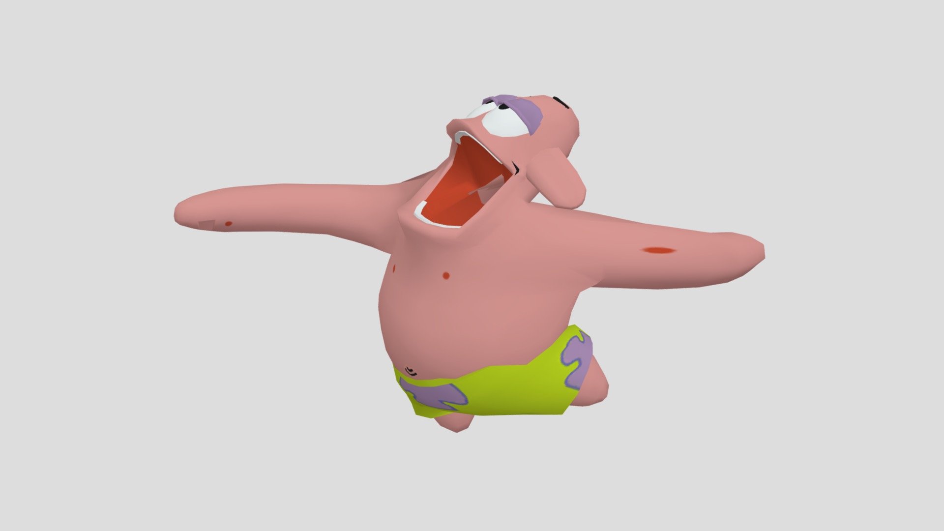 TSSM - Patrick Attack Spin - Download Free 3D model by SMF Features Developed From Cheryl Hill ...