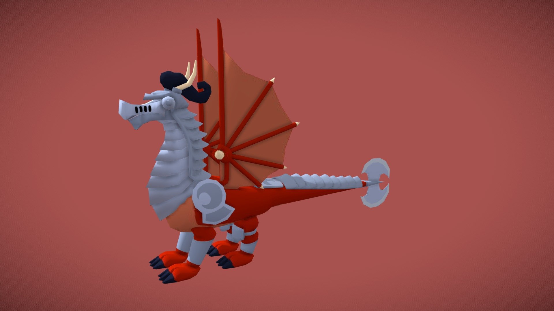 Armored Dragon - 3D model by JLalmansingh (@Lalmansingh) [5e539fd] - Sketchfab