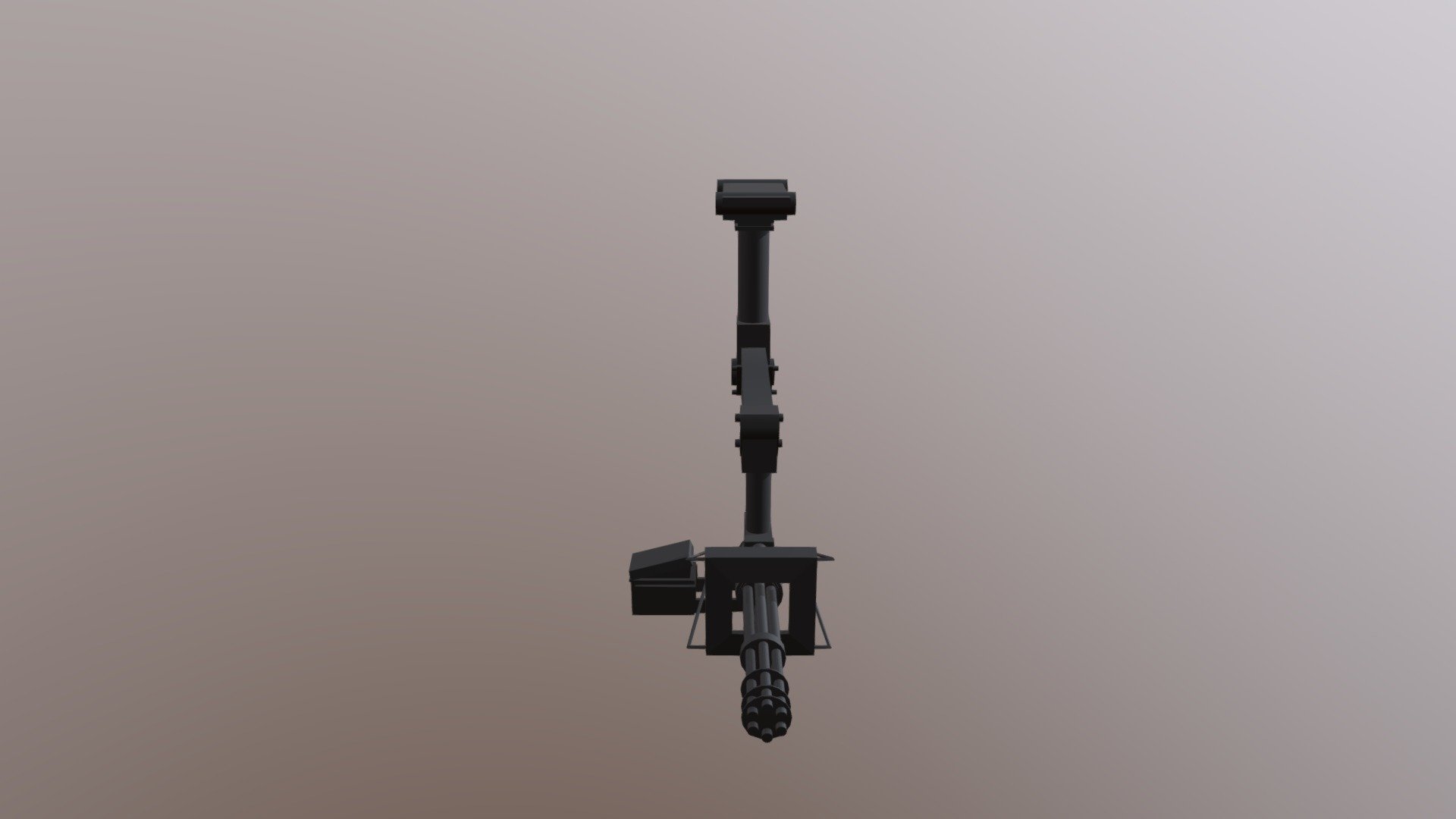 Minigun - 3D model by Thiago.Kawano [5e57729] - Sketchfab