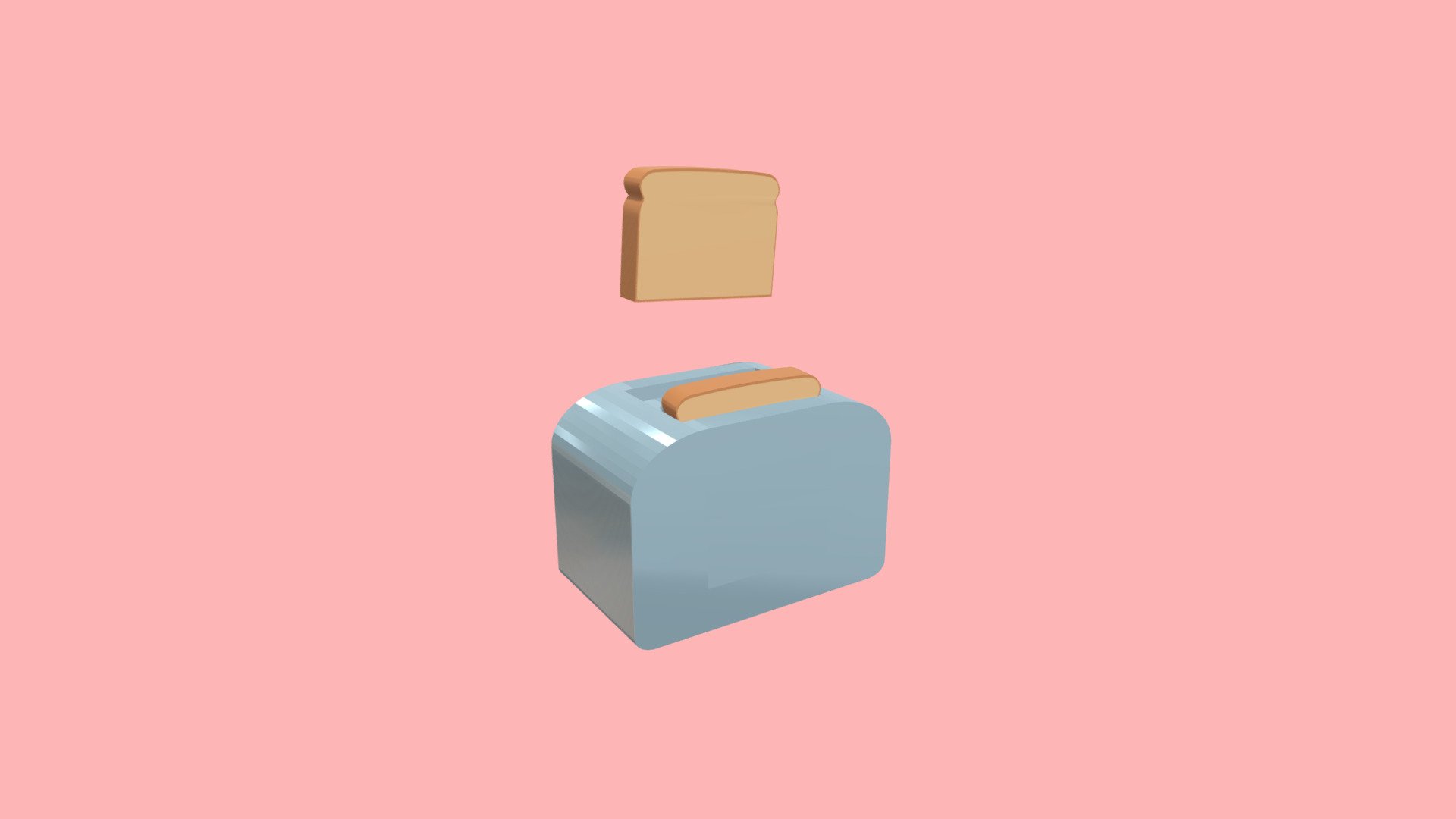 Low poly toaster (animated) - Download Free 3D model by MrEliptik ...