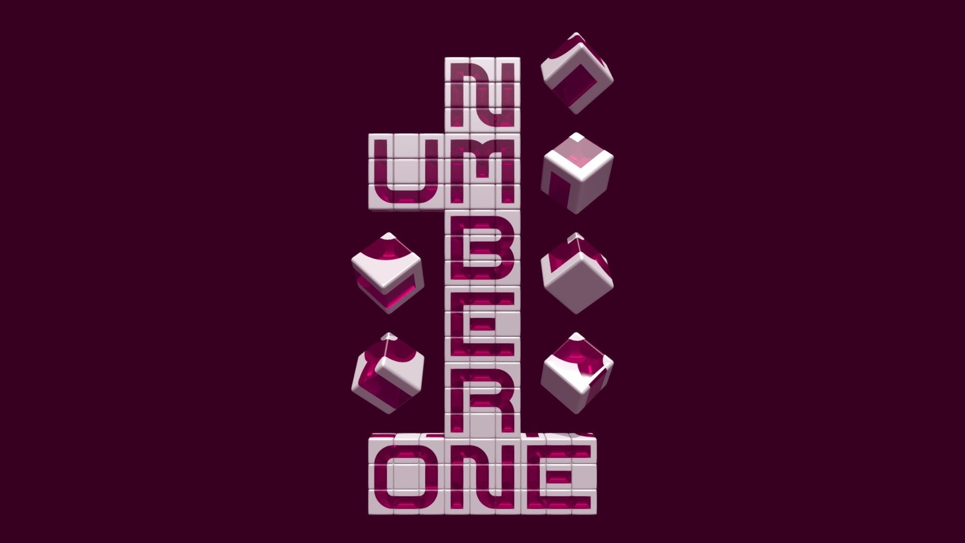 Number one - Download Free 3D model by Alexander Vasiliev (@ki1004ka ...