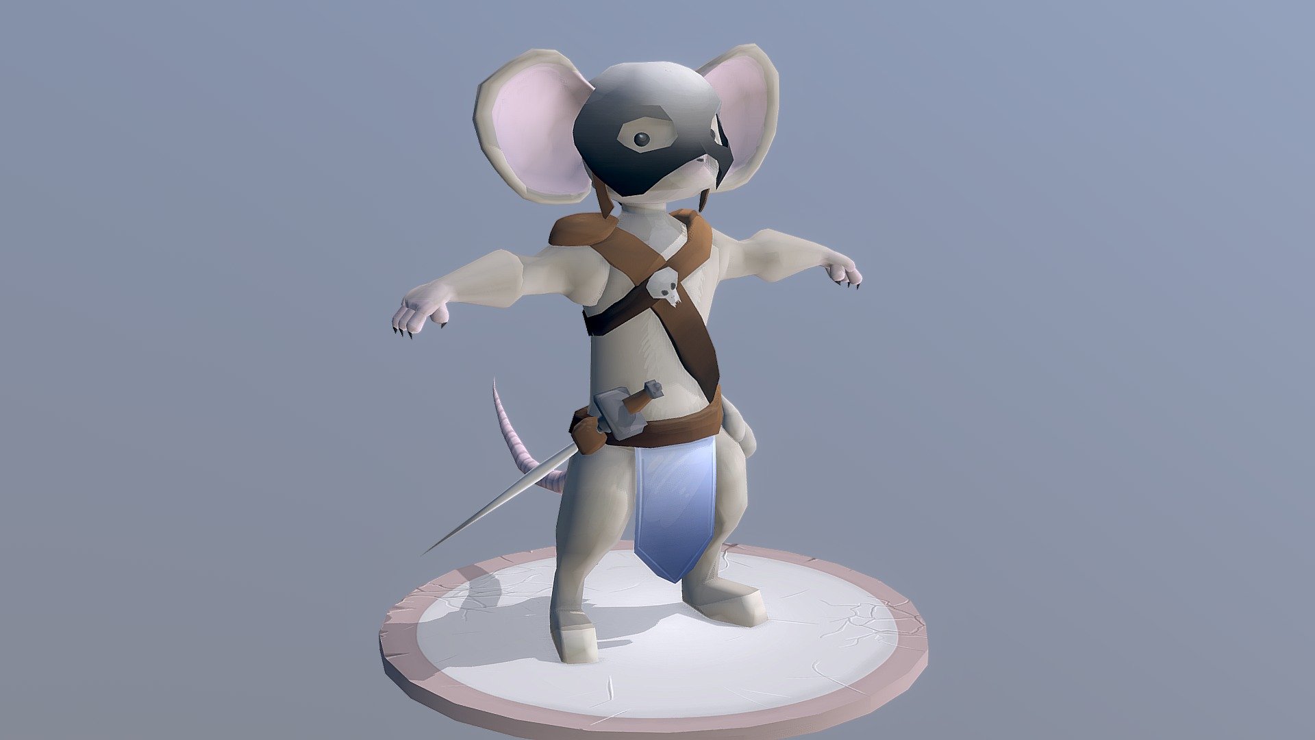 mouse adventurer - 3D model by bridgedpolys [5e5c0ef] - Sketchfab