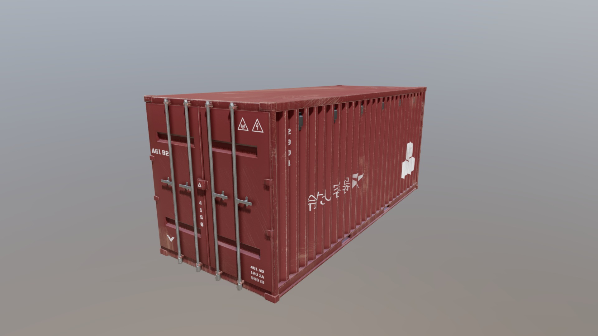 Shipping Container - Download Free 3D model by PatrikL [5e5d7fa ...