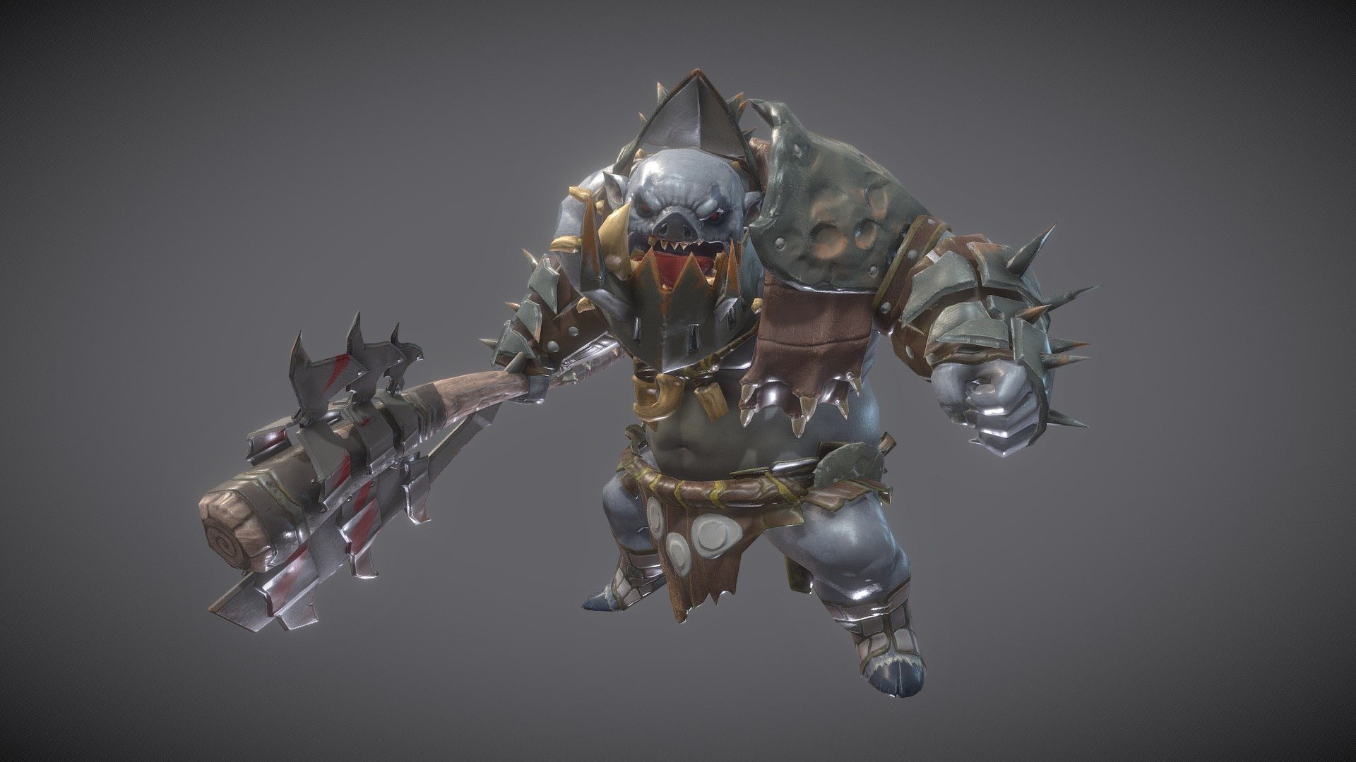 Ogre 2 (^_^) - 3D model by Snark (@snarkstore) [5e5f6fa] - Sketchfab
