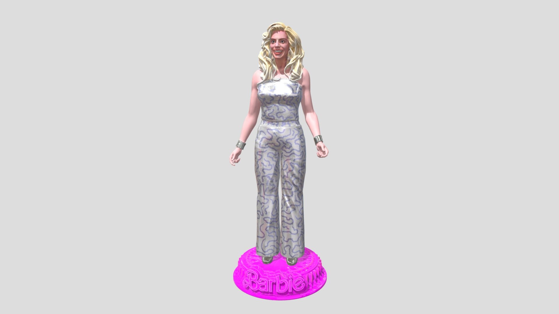 BARBIE MOVIE Margot Robbie - 3D model by zaider [5e5f70d] - Sketchfab