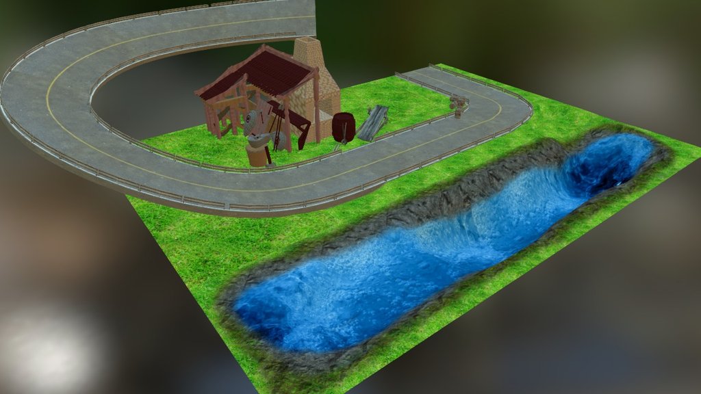 Track - 3D model by Raid [5e5f9f9] - Sketchfab