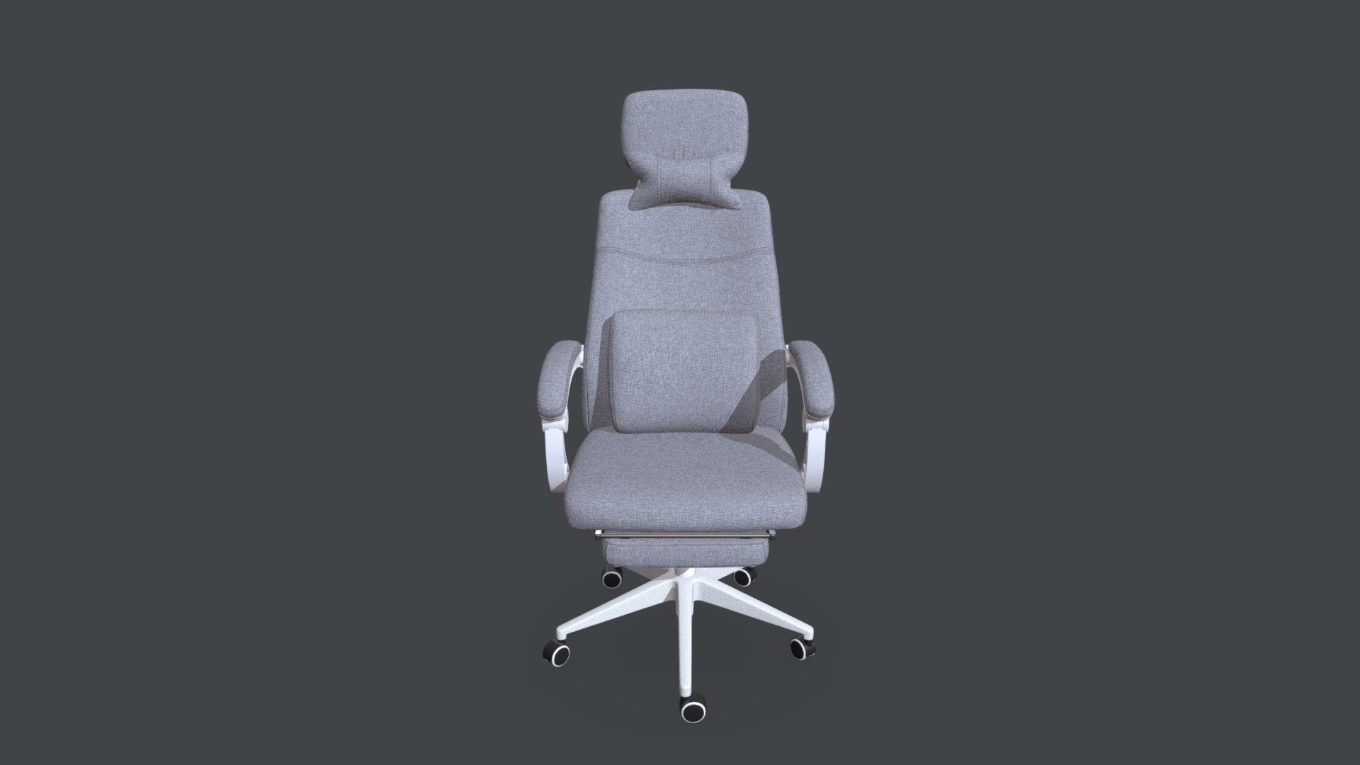 Light color office chair - 3D model by Siva_Creations (@msiva11960 ...