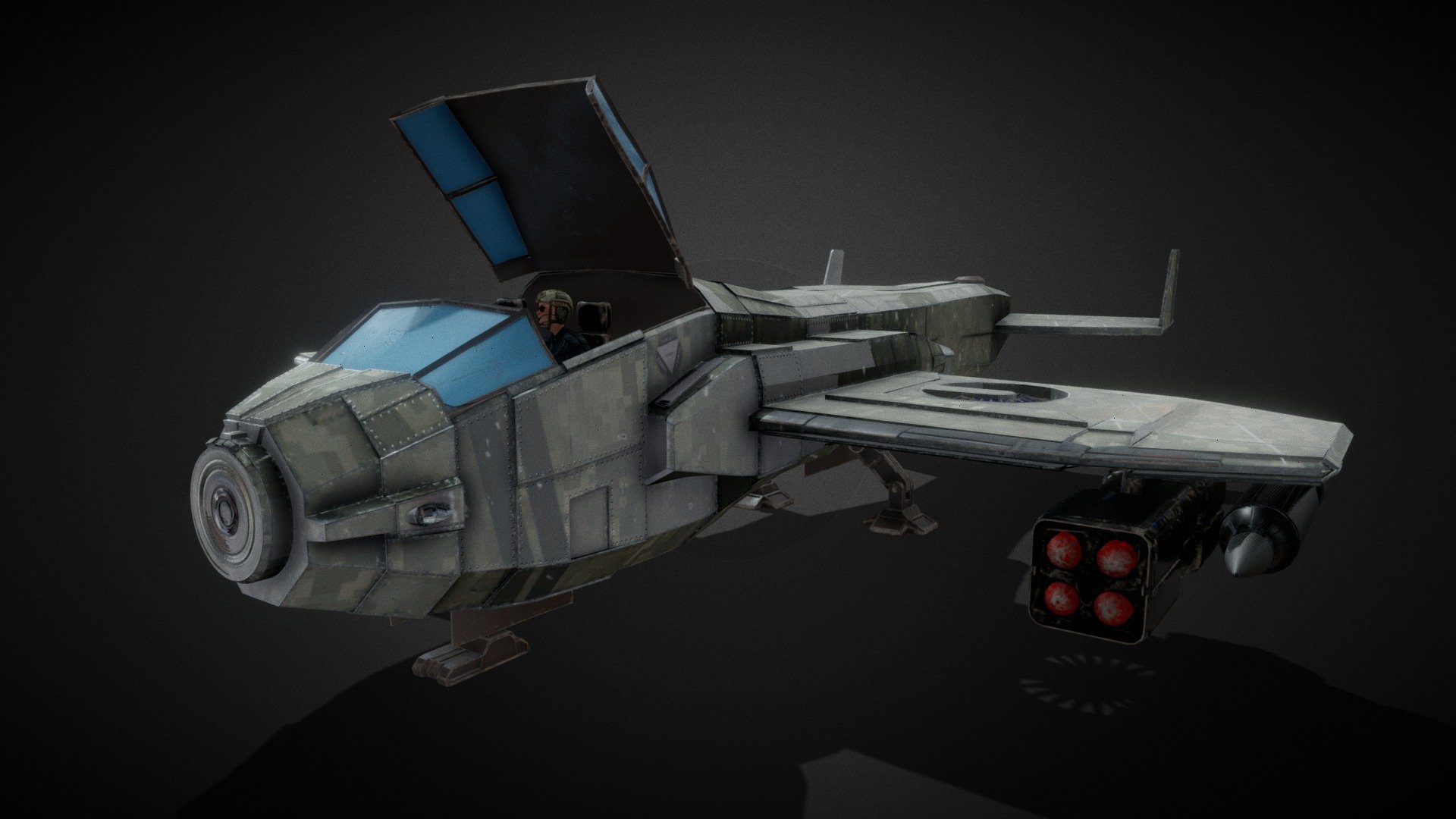 Bomber - Download Free 3D model by PAndras (@PusztaiAndras) [5e61f33 ...