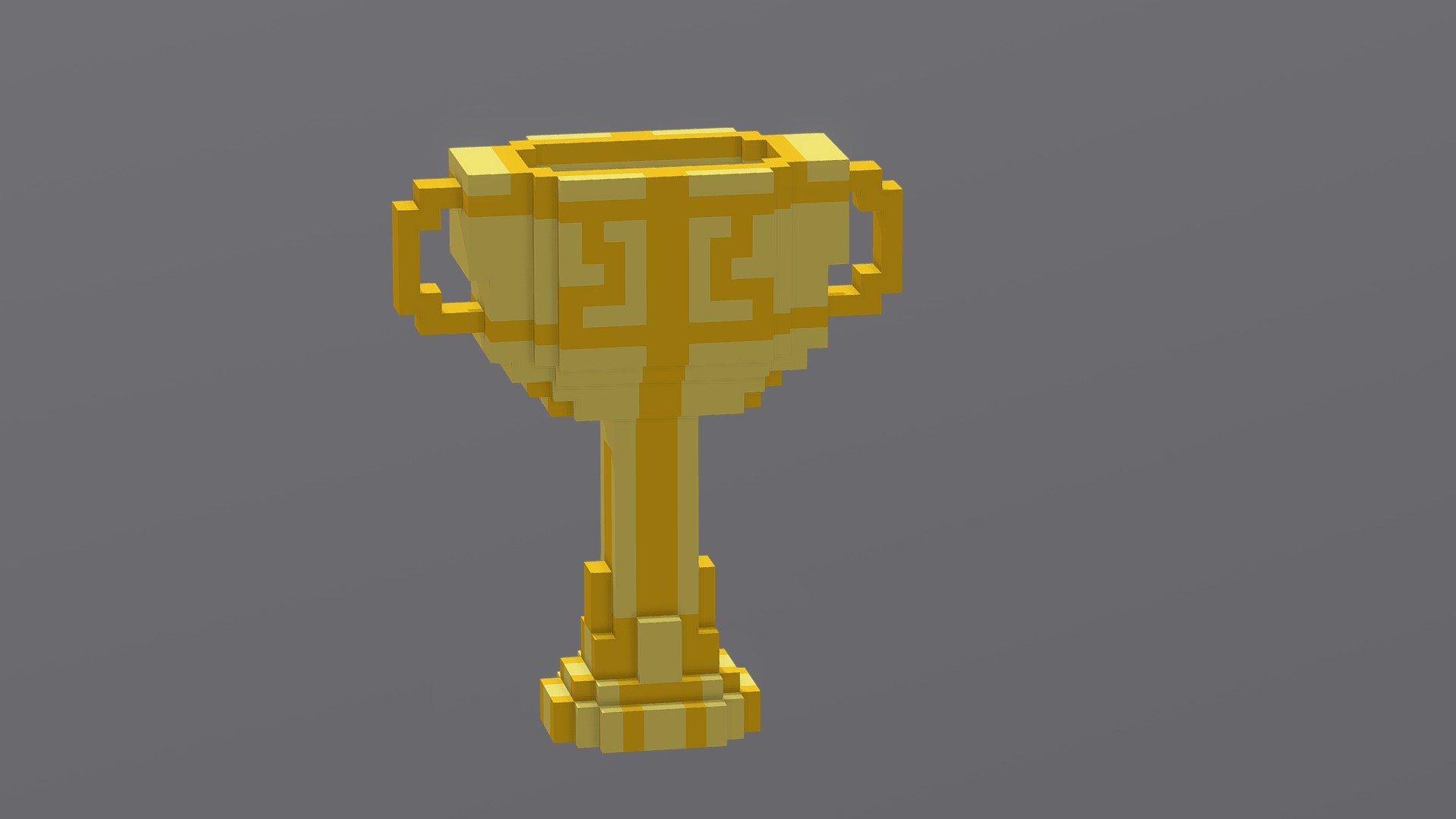 Small Trophy - 3D model by Dima's Voxel (@DimasVoxel) [5e633d6] - Sketchfab