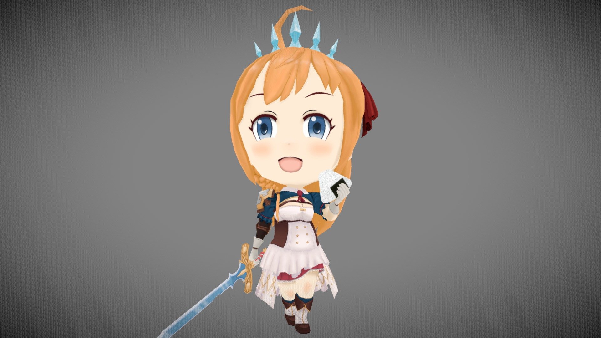 Pecorine - 3D model by ShinTomato [5e64973] - Sketchfab