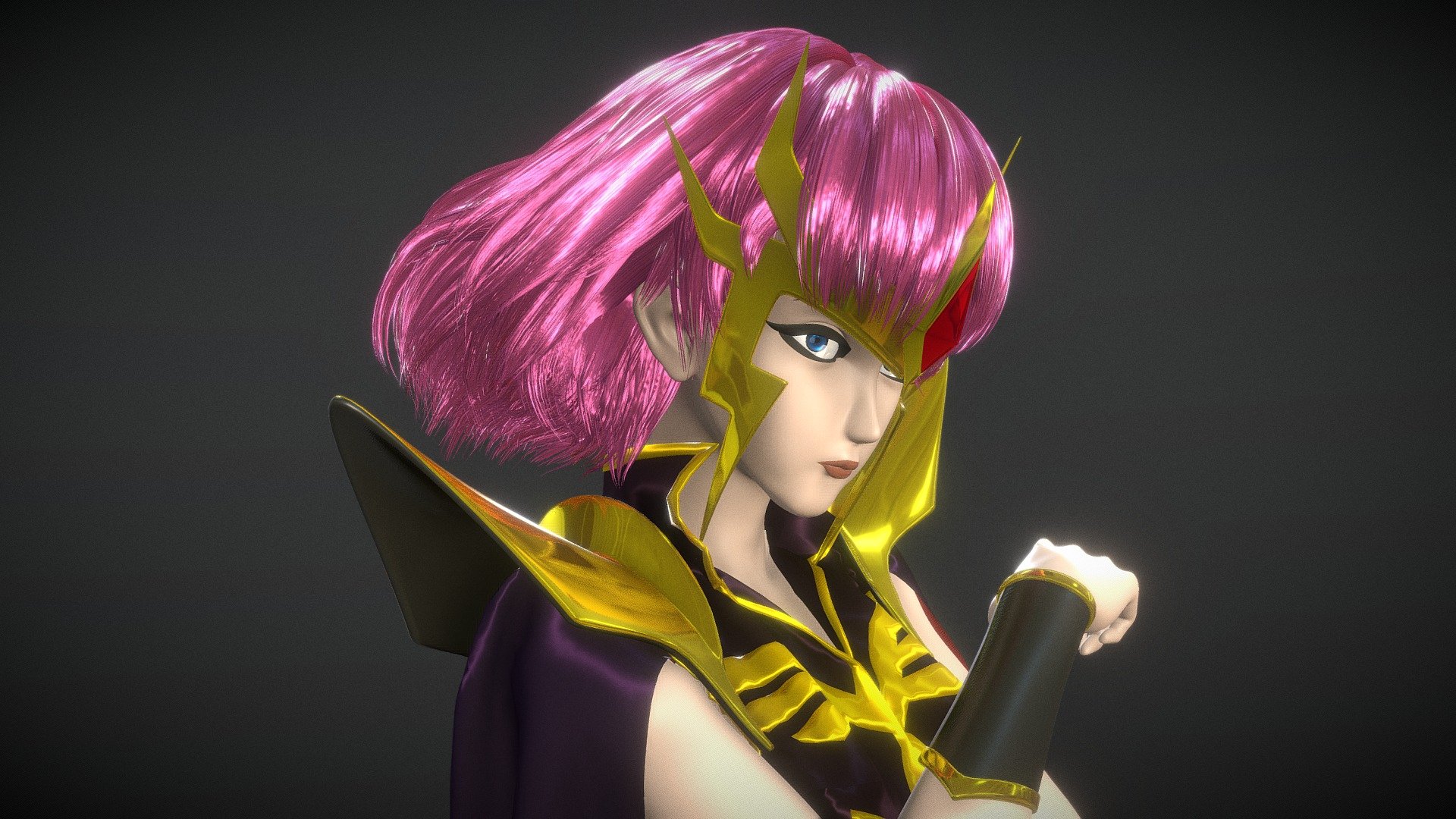 ZZ Gundam - Haman Karn ( Armor ) - Download Free 3D model by Nestaeric ...