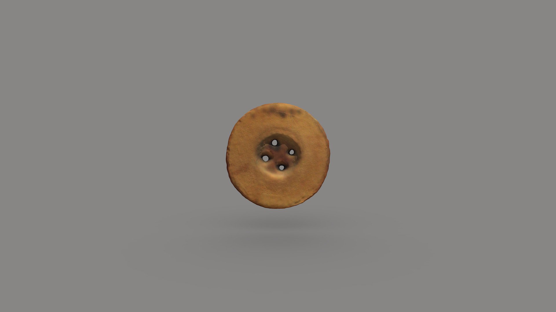 Bone Button - 3D model by The Herring Run Archaeology Project (@HRAP ...