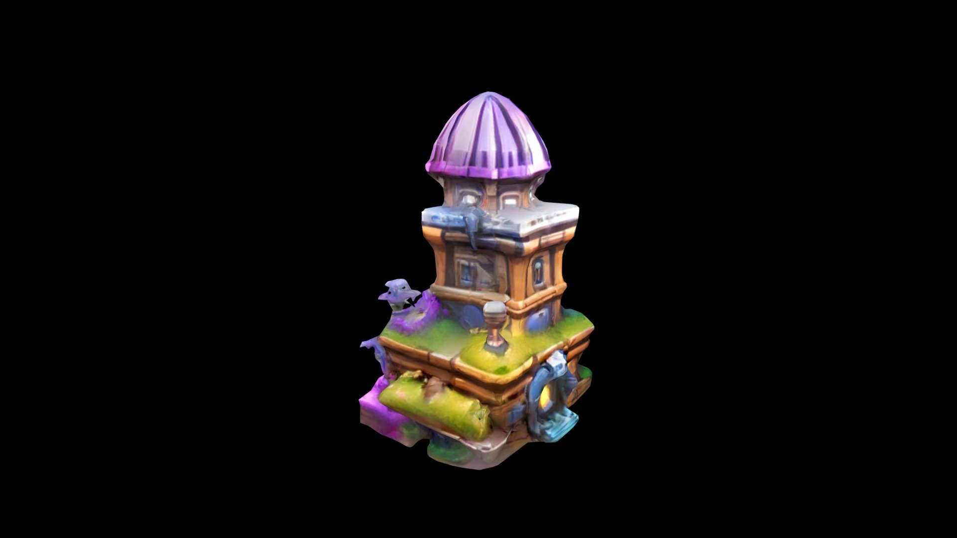 Tower Fall RTS building 16a491cf-6fe1-4d44-a939- - Download Free 3D ...