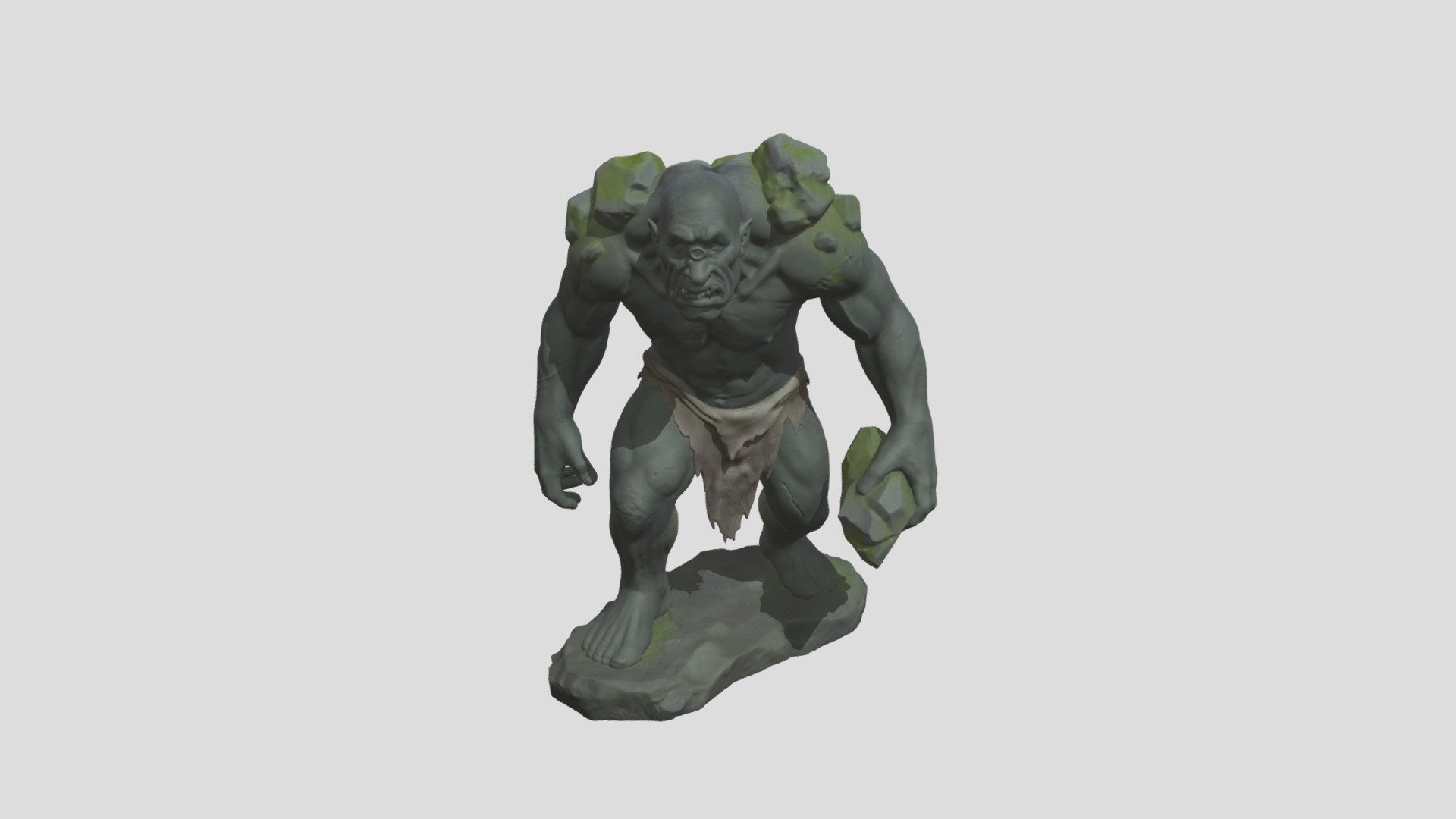Tartalo, mitología, pais vasco - 3D model by BGV81 [5e67c11] - Sketchfab