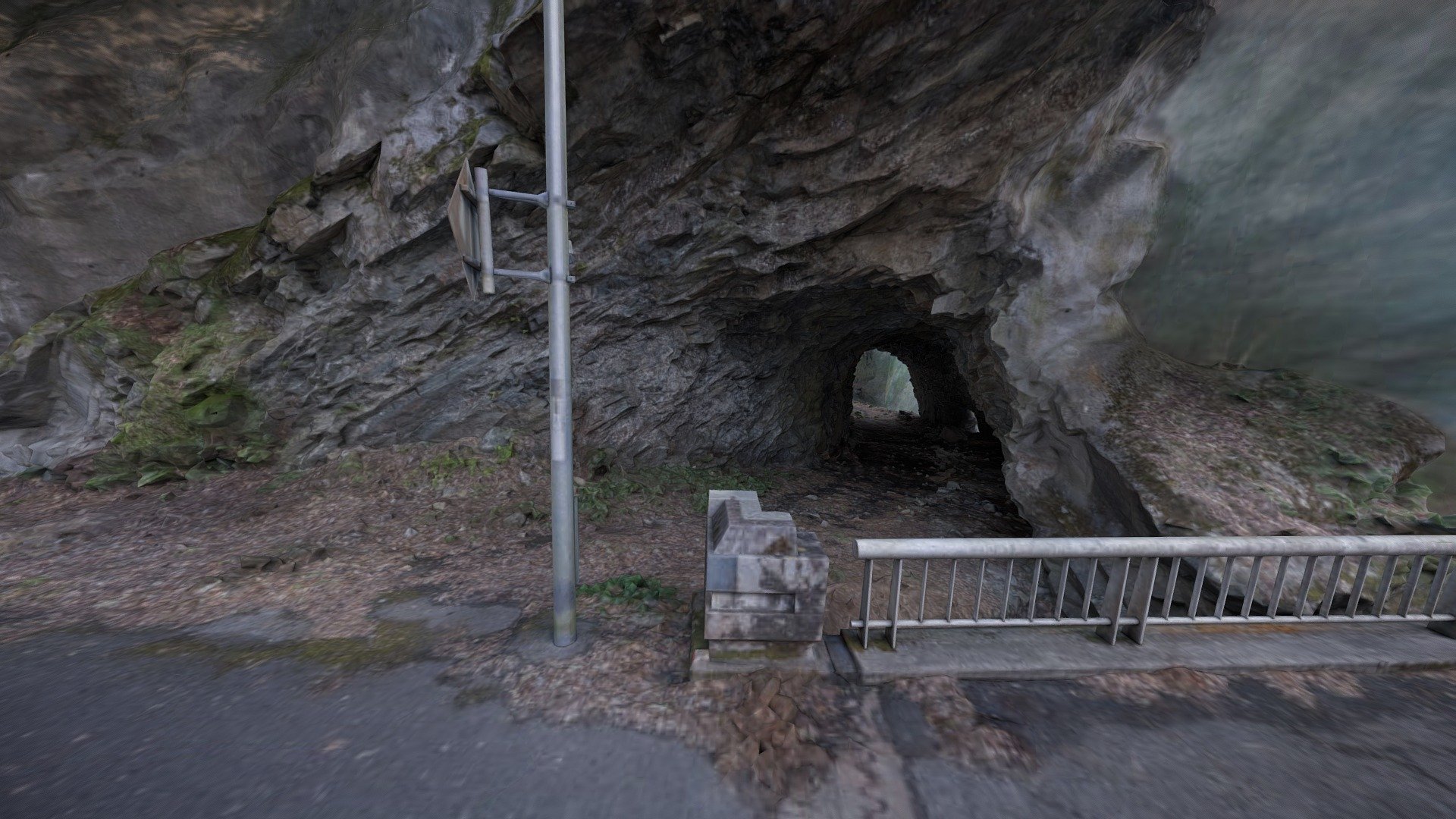 Hand-Dug Tunnel - 3D model by Tokoyoshi06 [5e6957b] - Sketchfab