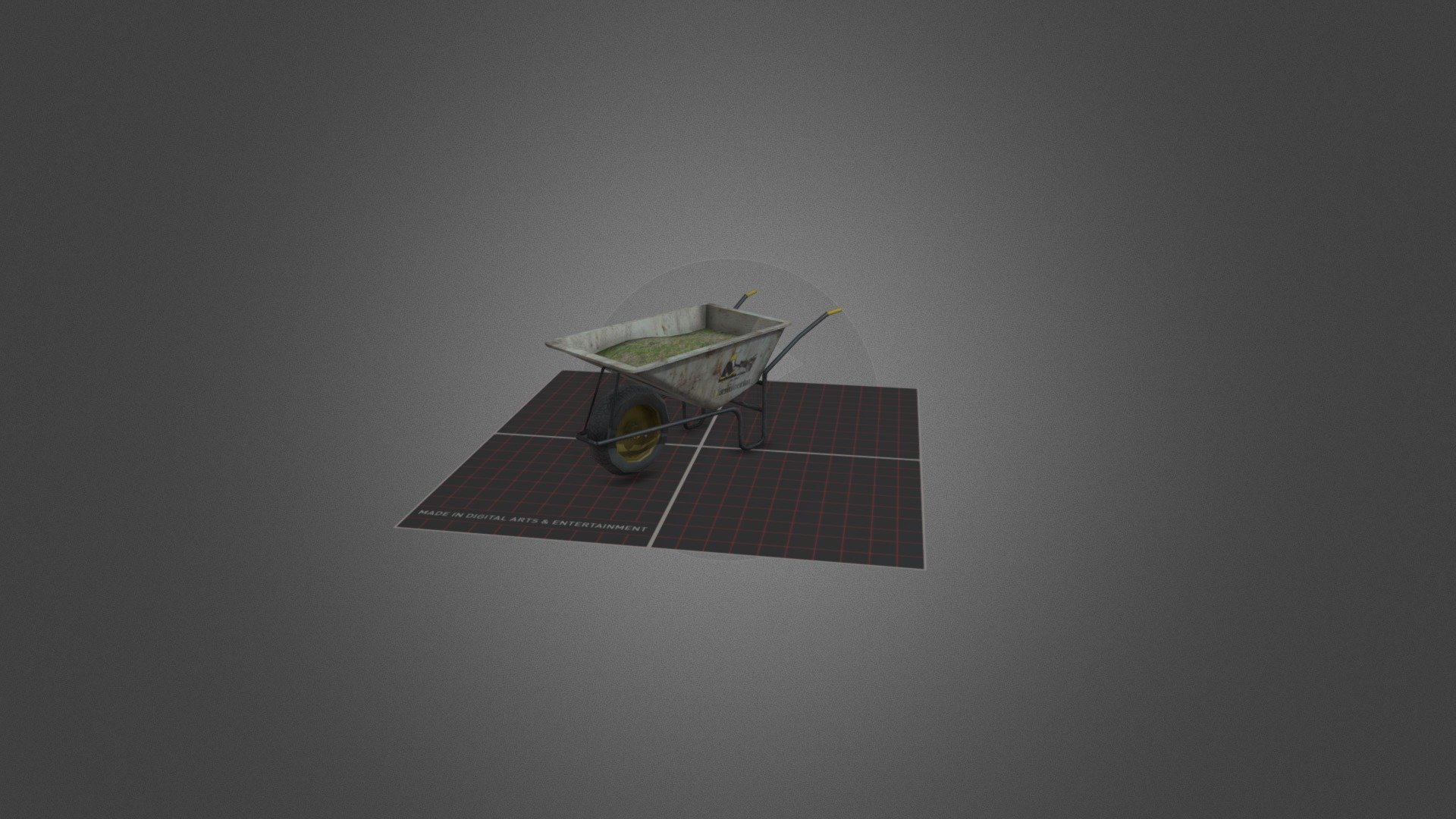 Wheelbarrow - 3D model by tanguyaerts [5e69b4c] - Sketchfab