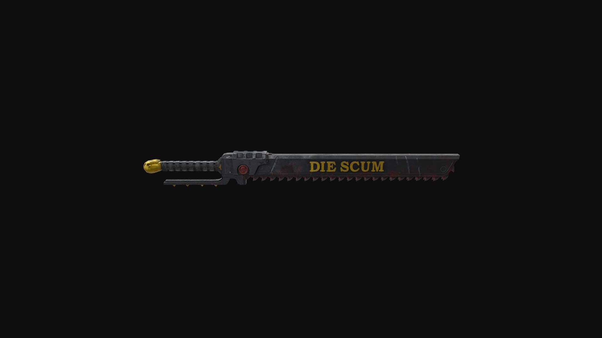 Chainsword WH40K - Download Free 3D model by SergeiTen [5e69d42 ...
