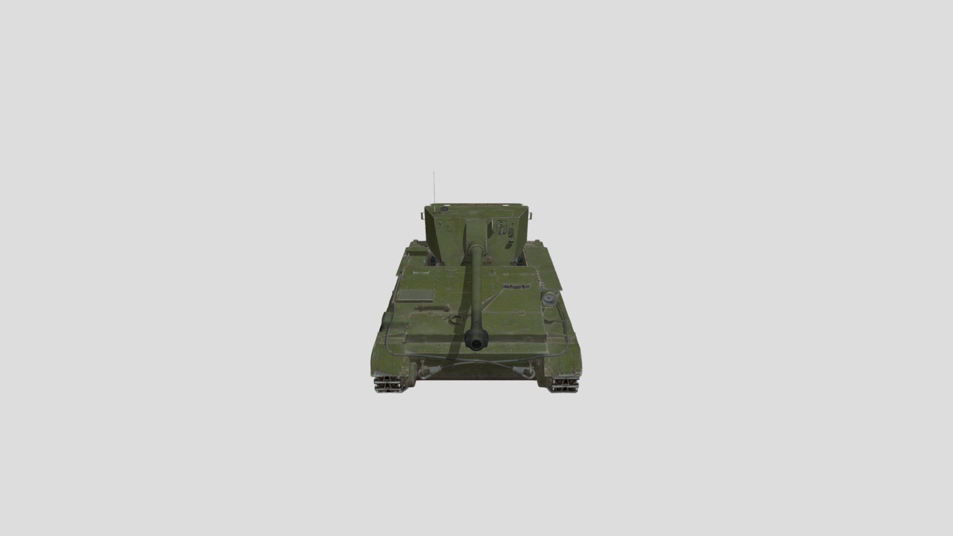 SU-100P (War Thunder) - Download Free 3D model by KojfDiscord [5e6a9e4] - Sketchfab