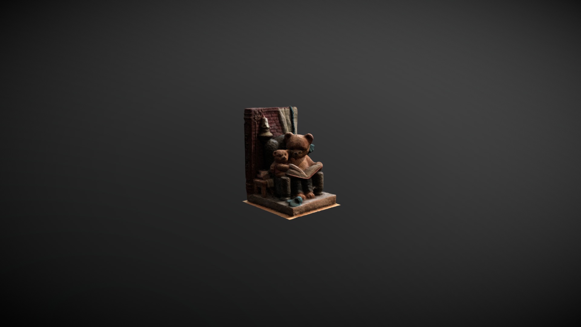 Book End - 3D model by defnotdan [5e6ae0a] - Sketchfab