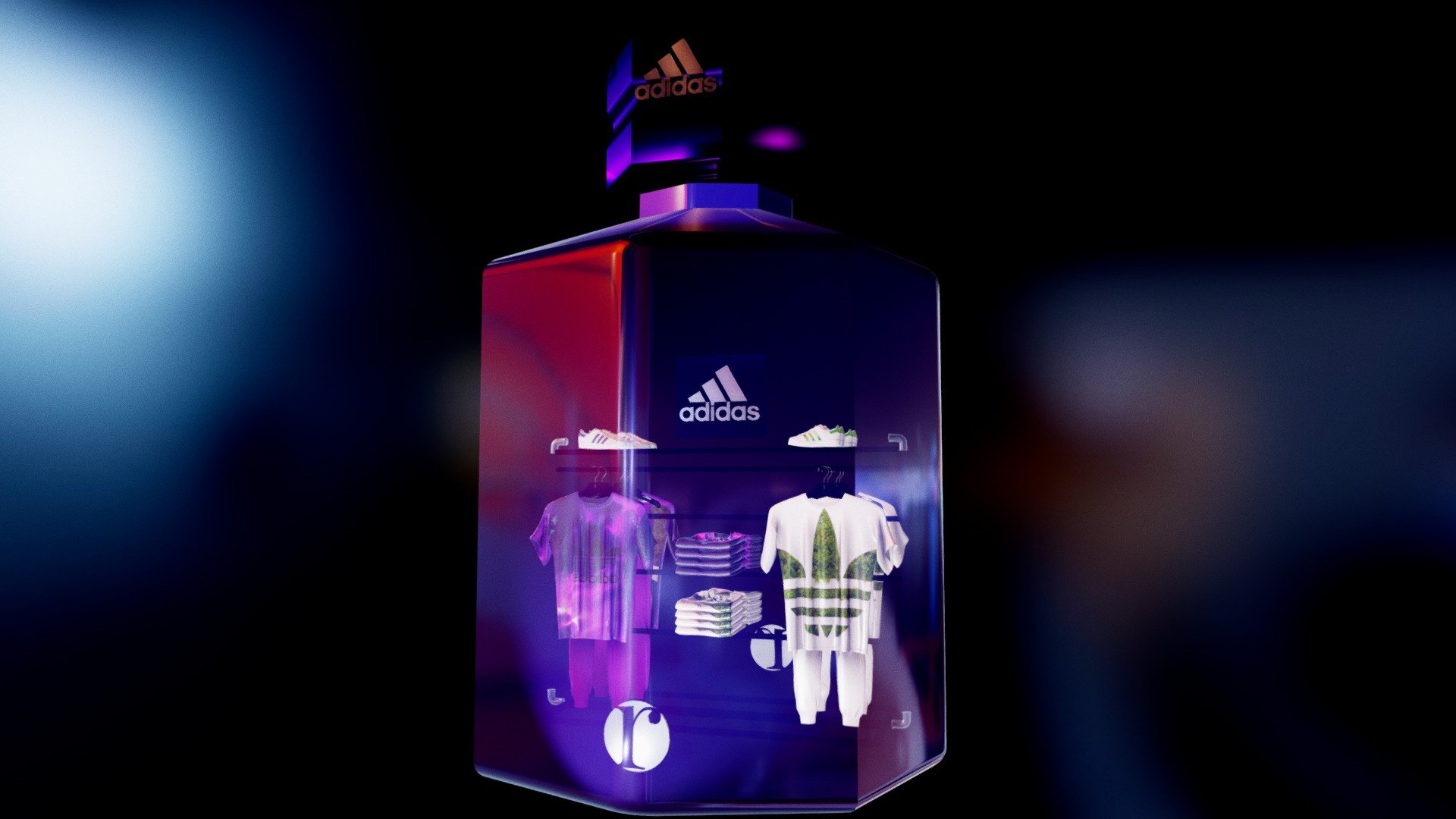 ADIDAS - VISUAL MERCHANDISING - DIGITAL - Download Free 3D model by ...