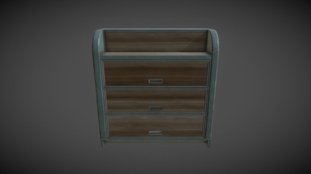 Fallout 3 cupboard - 3D model by Xome [5e6cc48] - Sketchfab