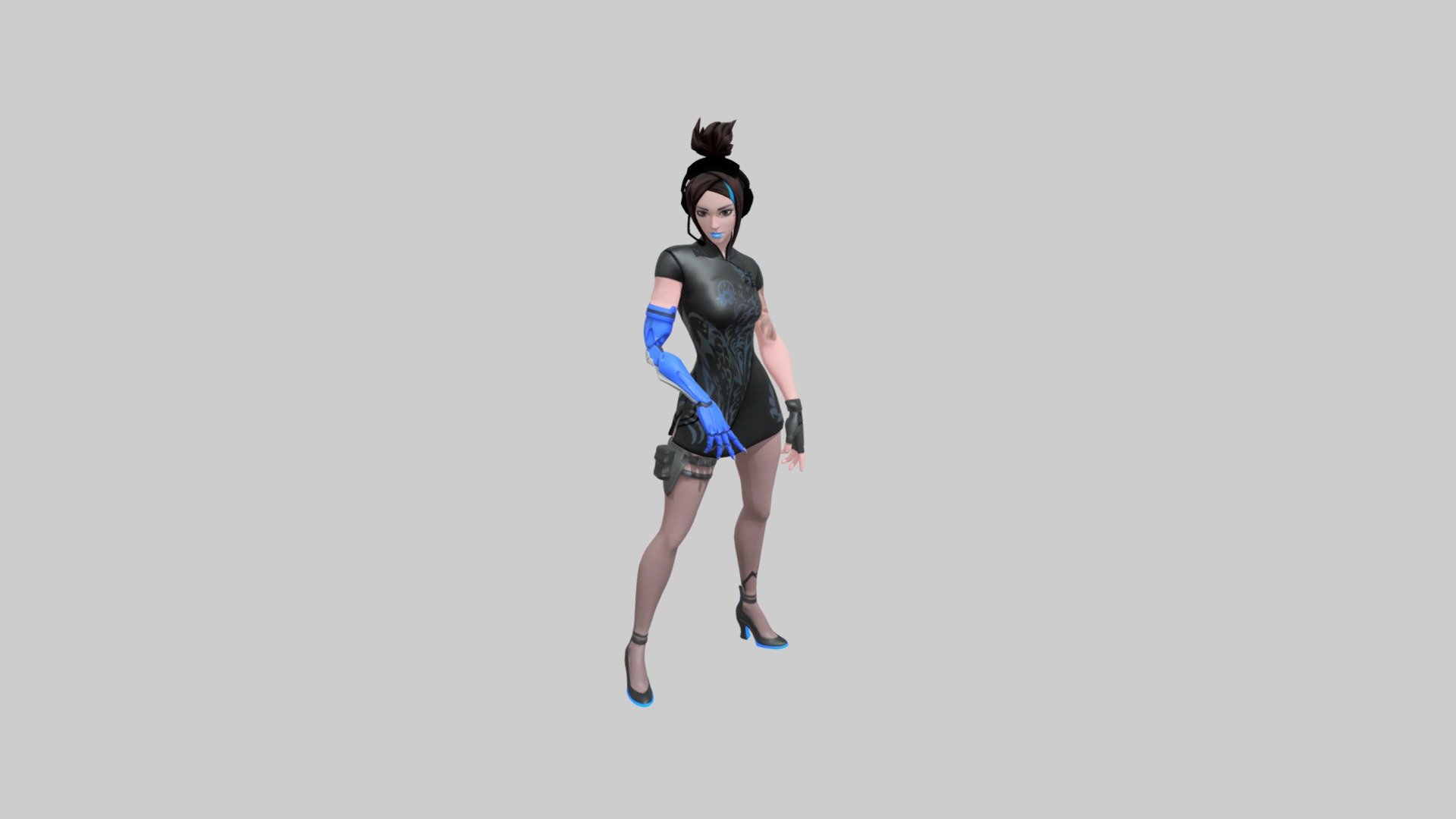 Fortnite Demi (Night) - Download Free 3D model by asianbluIemon ...