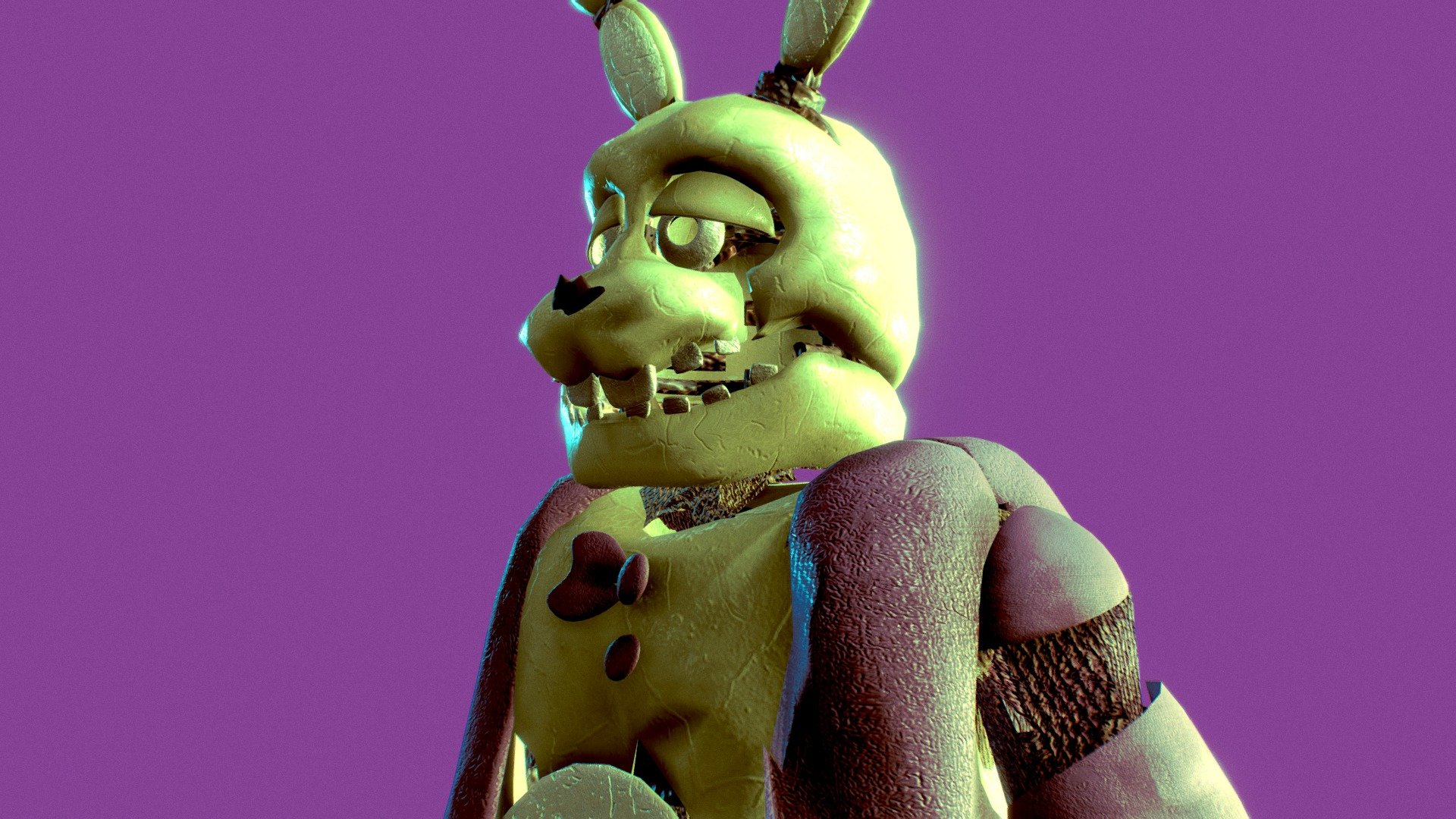 Withered Spring Bonnie - Download Free 3D model by M.POTAPUCH213 ...
