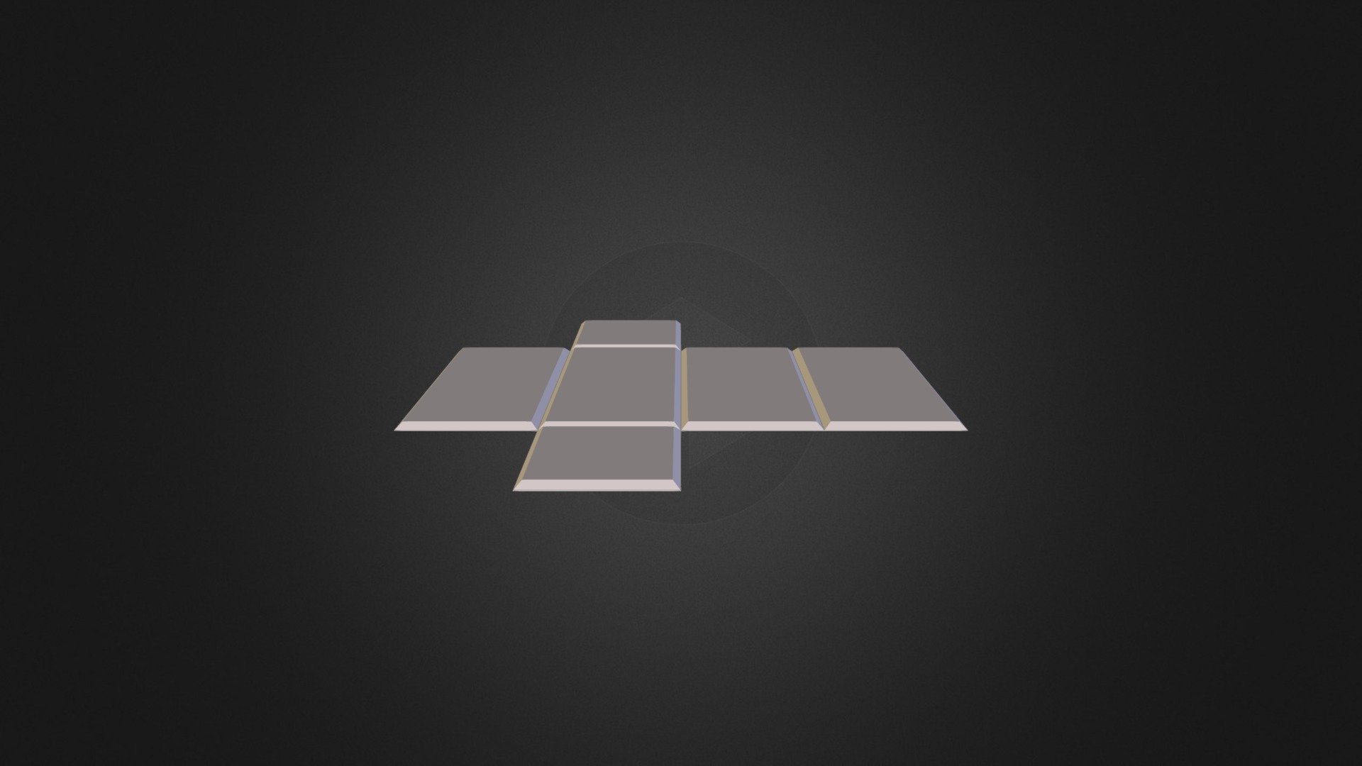 Foldable Rectangular Prism - Print Flat - 3D model by 3dindustries ...