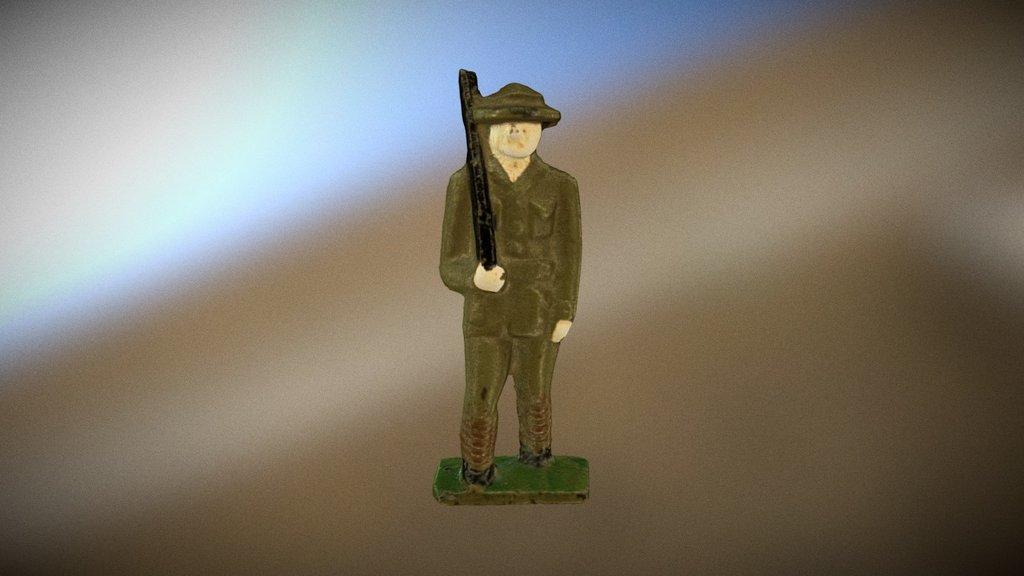 Army Man - 3D model by Brandeis.University [5e6ed7e] - Sketchfab