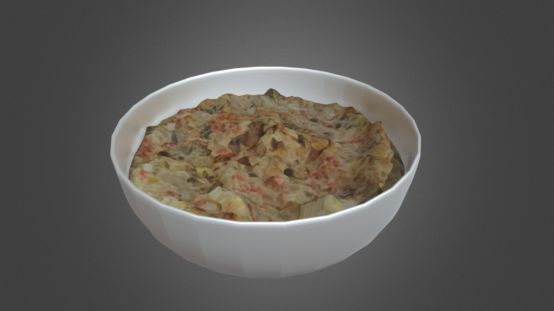 Veggie Salad - Download Free 3D model by dictatorjulia [5e6eddd ...