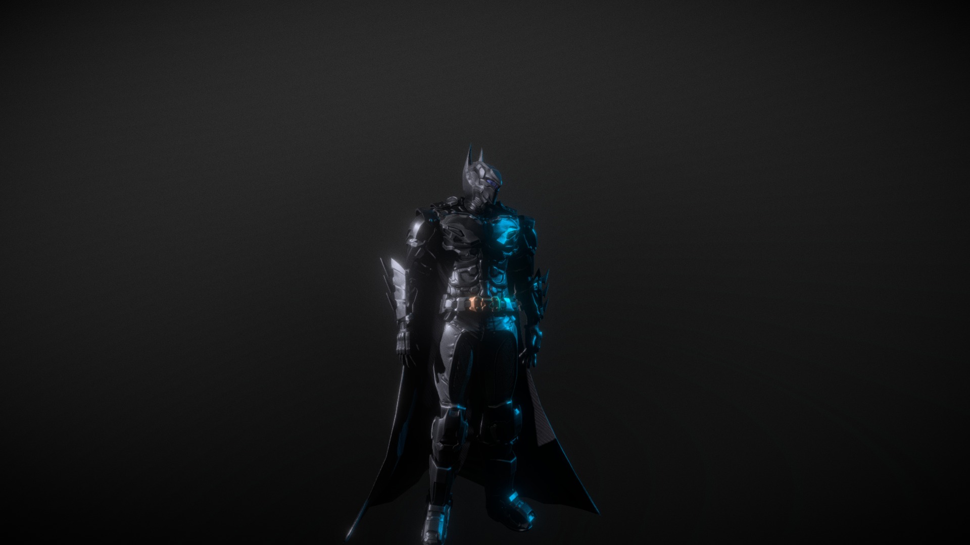 Batman baron the dark knight (lowpoly) - 3D model by Sherpz-sherpZ ...