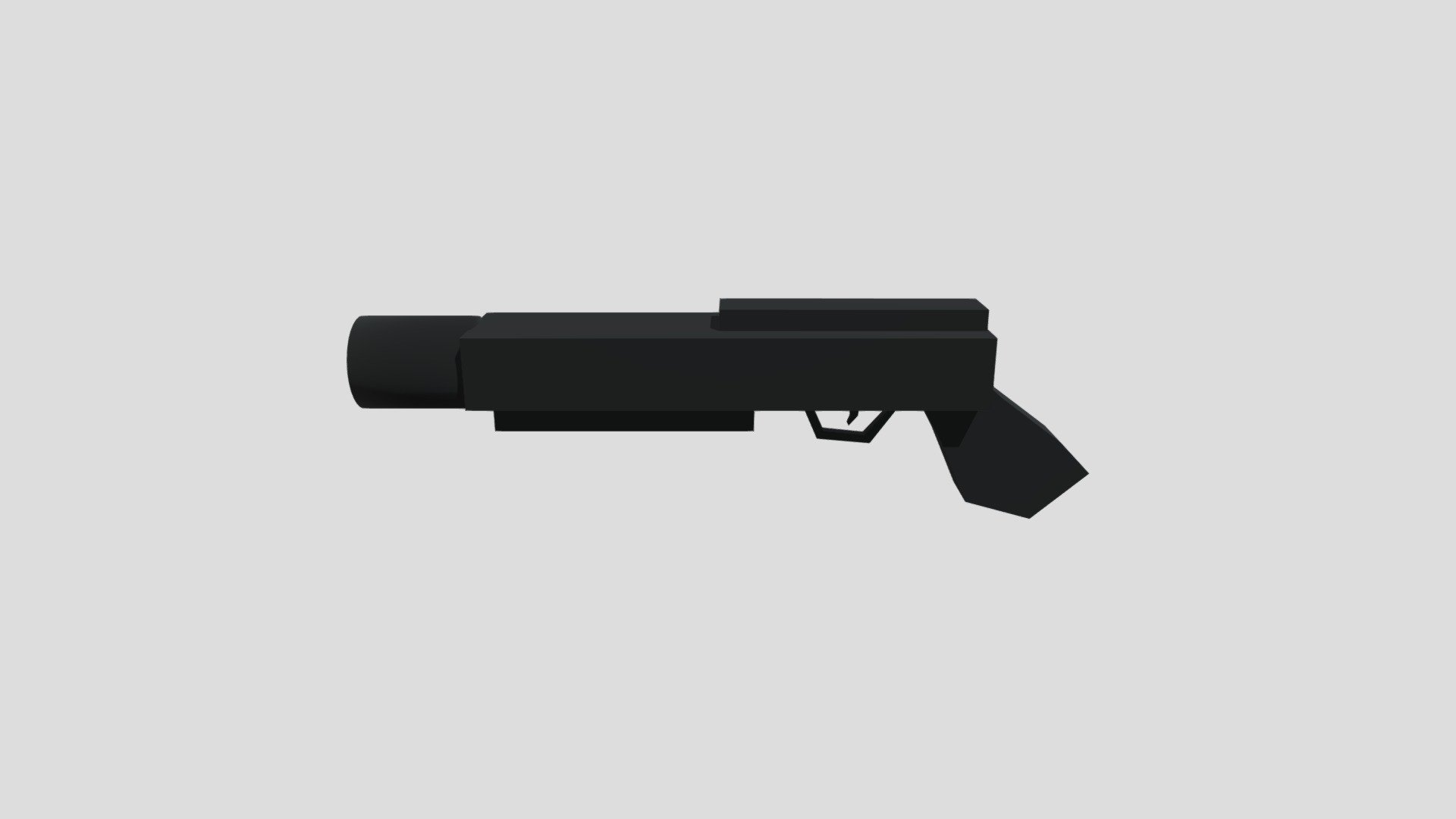 Low Poly Shotgun - 3D model by saif03161996 [5e6f2b0] - Sketchfab
