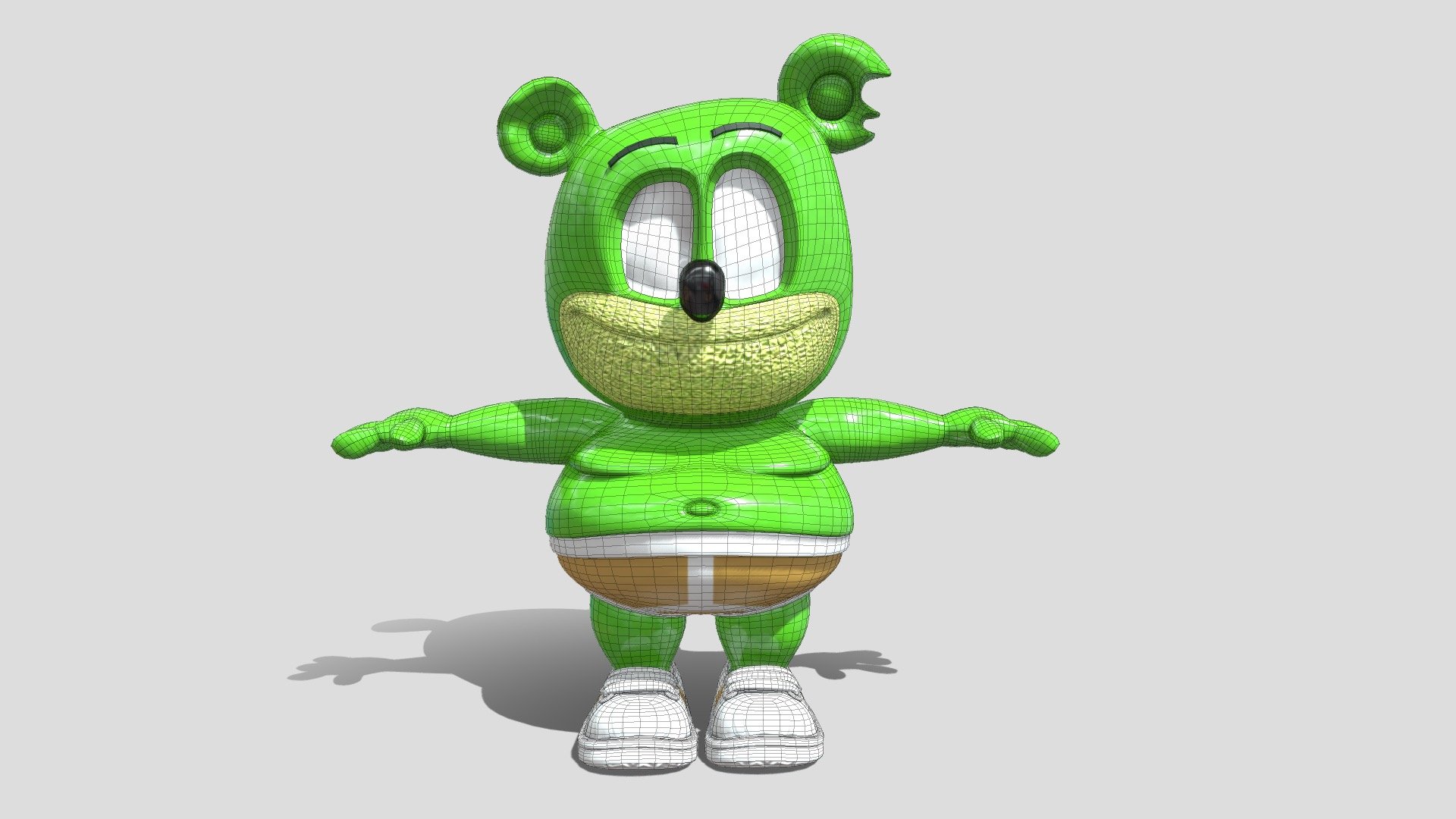Gummibar M6 Model With Red Mouth - Download Free 3D model by WeirdKid64 ...