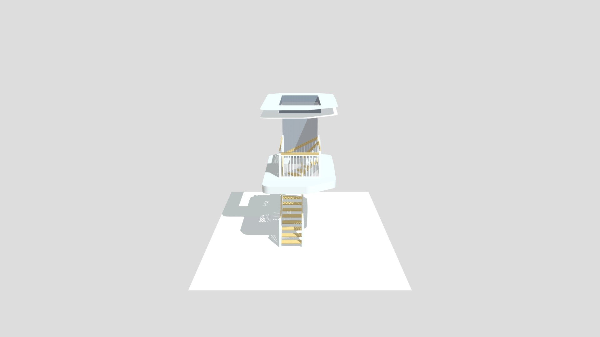 SC 3D LH 1 - 3D model by WestwoodStairs [5e70618] - Sketchfab