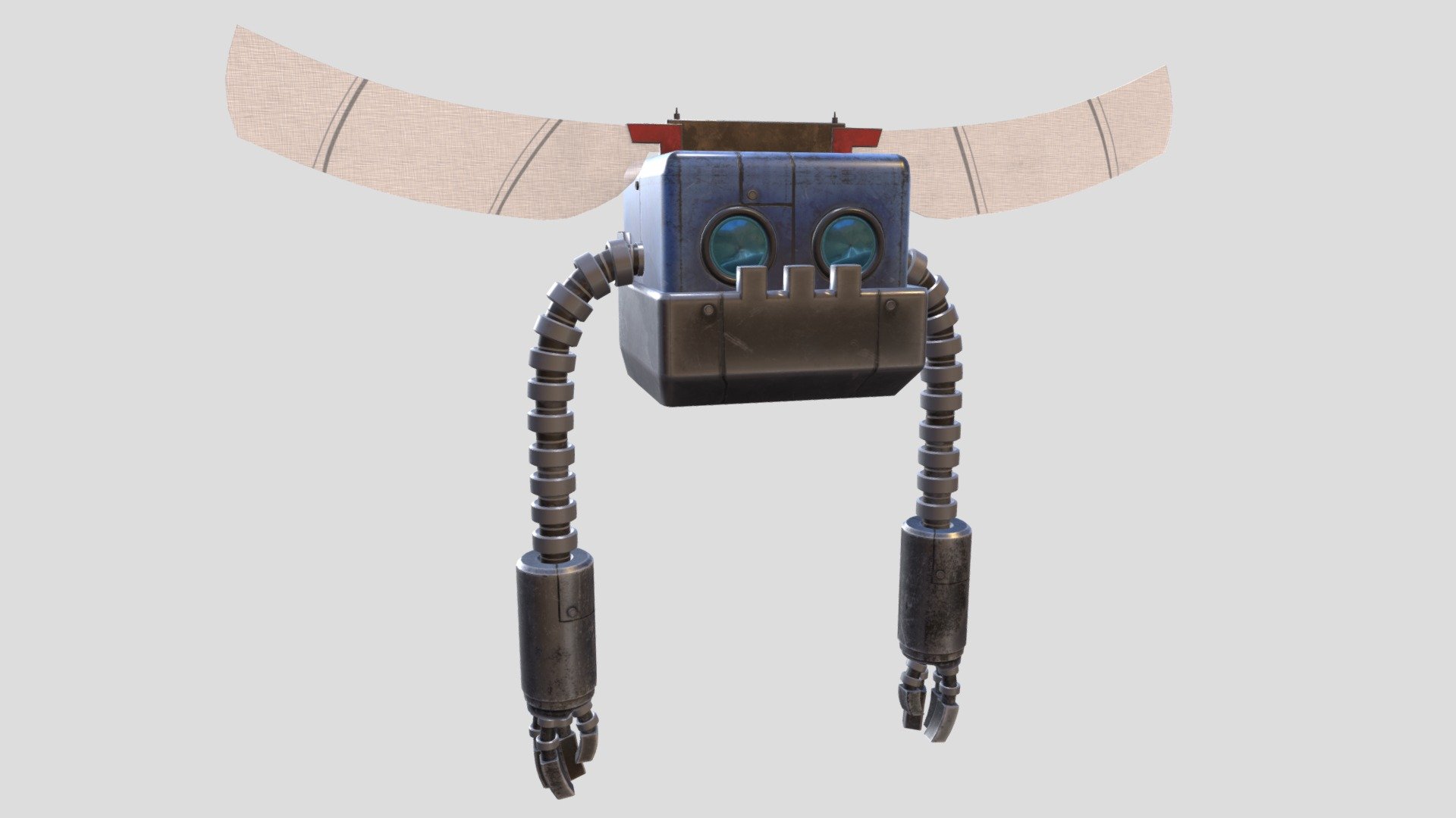 Scouting Robot - 3D model by UniversallySadistic [5e7227d] - Sketchfab