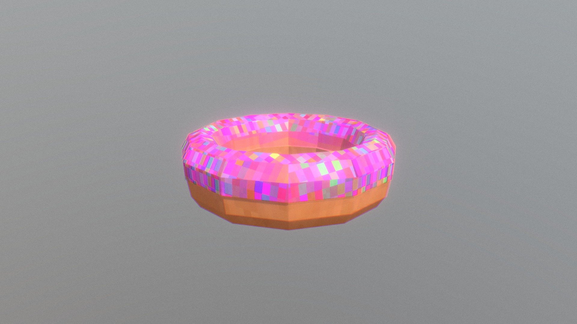 Donut no estilo de ps1 - Download Free 3D model by Moustache_Cat ...