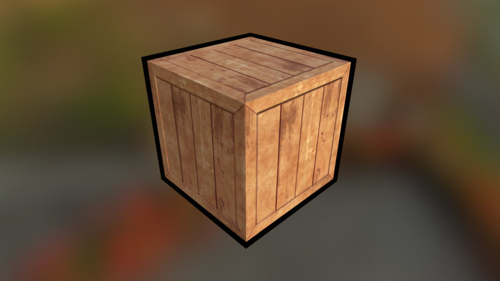 Stylized Crate - Download Free 3D model by Nicholas Record (@nrecord ...