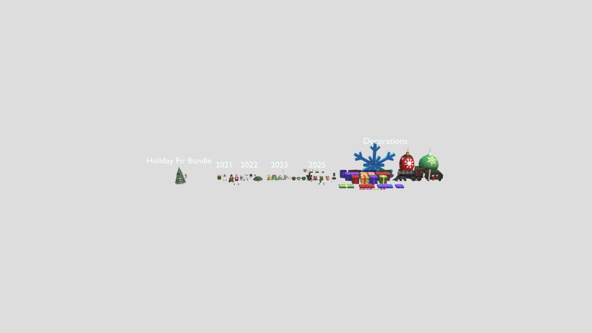 Gorilla Tag Mega Christmas Asset Pack - 3D model by JimboS2024 ...