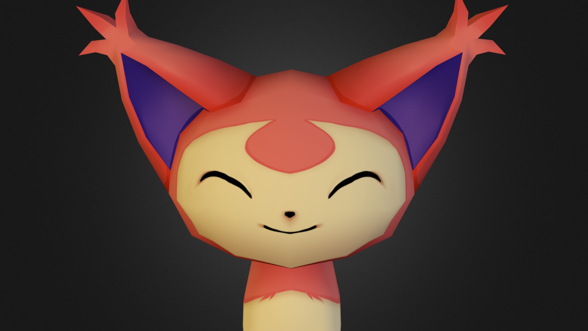 Skitty Shiny - 3D model by Cytric Acid (@cytricacid) [5e7582f] - Sketchfab