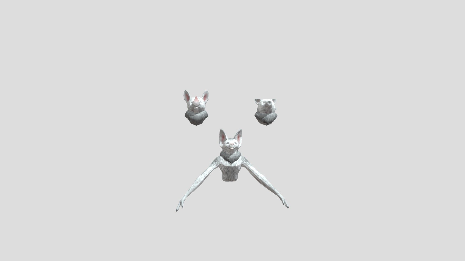 animal company - Bat - Download Free 3D model by Romeo rios vr ...
