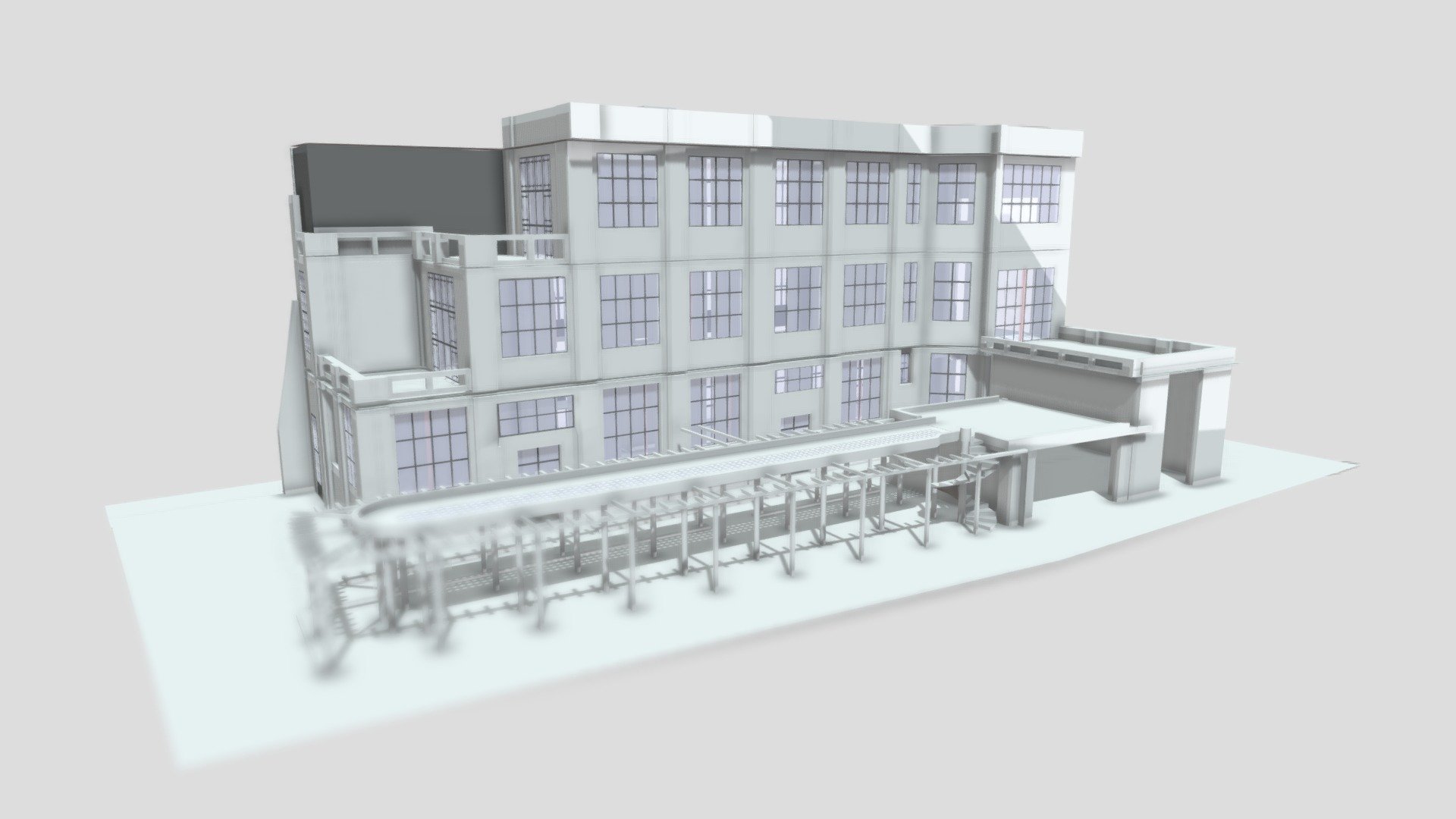 House of the Artists Milano / Work in Progress 9 - Download Free 3D ...