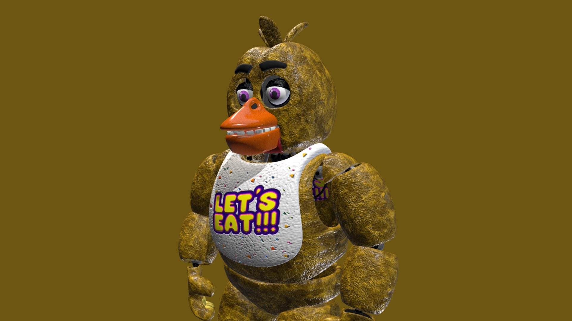 Chica-rig - Download Free 3D model by 🩸Bloodmc🩸 (@Fazbearcool) [5e768b5 ...
