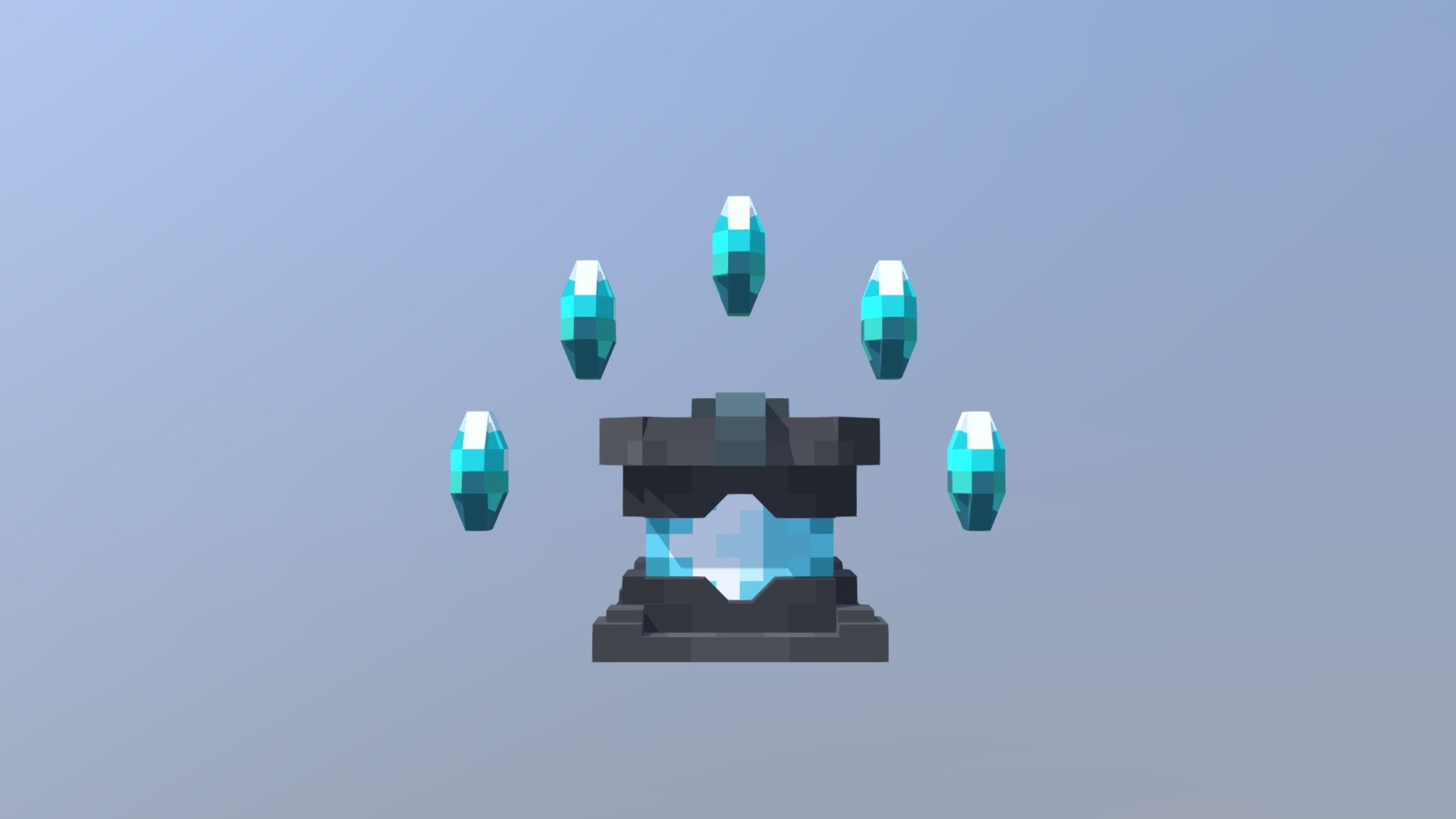 Space Chest & Gems! - 3D model by Edge (@ItsEdge) [5e770bb] - Sketchfab