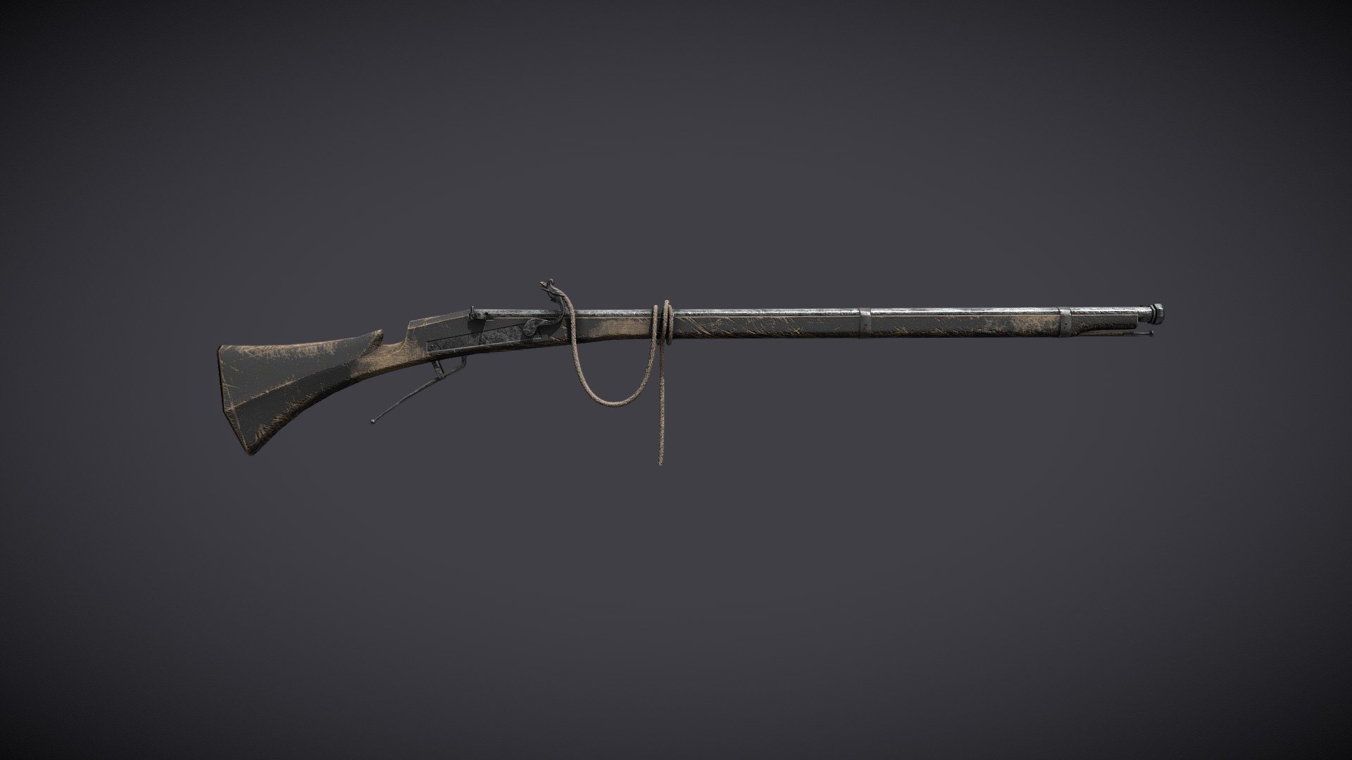 Arcabuz - 3D model by EmilioFromSouth [5e777a9] - Sketchfab
