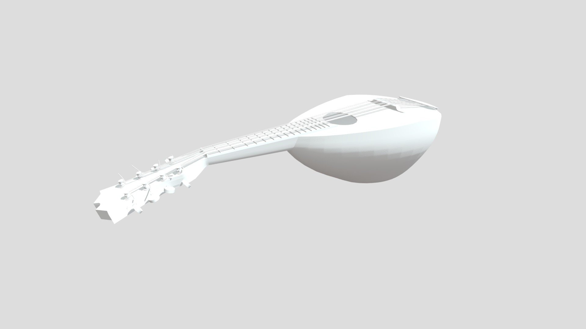 Mandoline Napolitaine - 3D model by FranckCzerwenka [5e78e9b] - Sketchfab