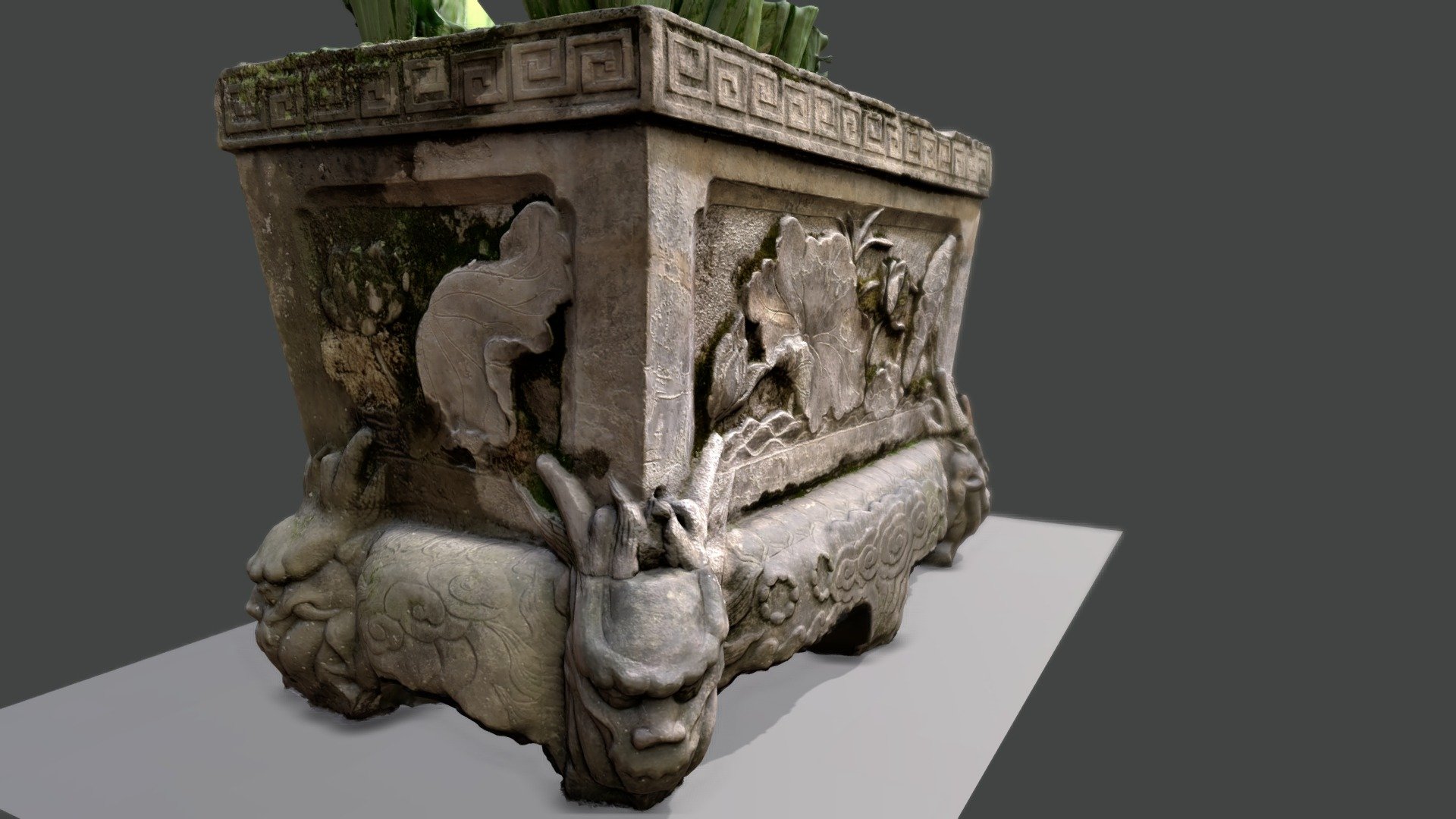 Stone Fish Tank - Download Free 3D model by Game industry veteran ...